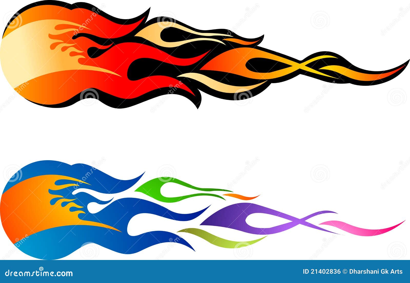 Fire ball stock vector. Illustration of flame, artwork - 21402836