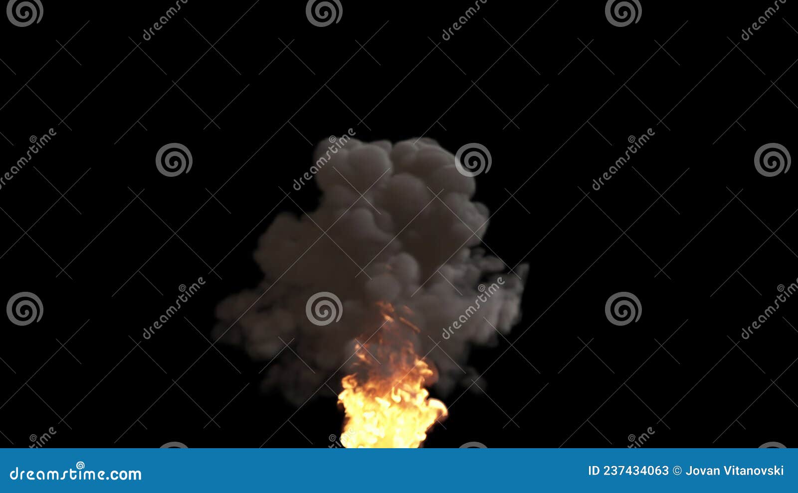 Fire Ball Explosion stock illustration. Illustration of abstract ...
