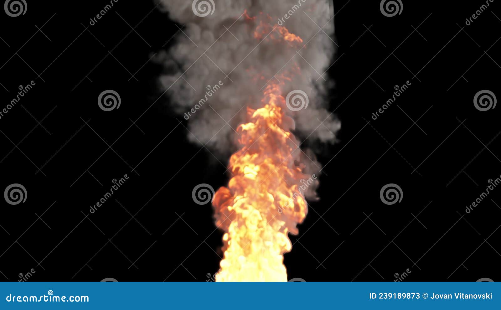 Fire Ball Explosion stock illustration. Illustration of future - 239189873