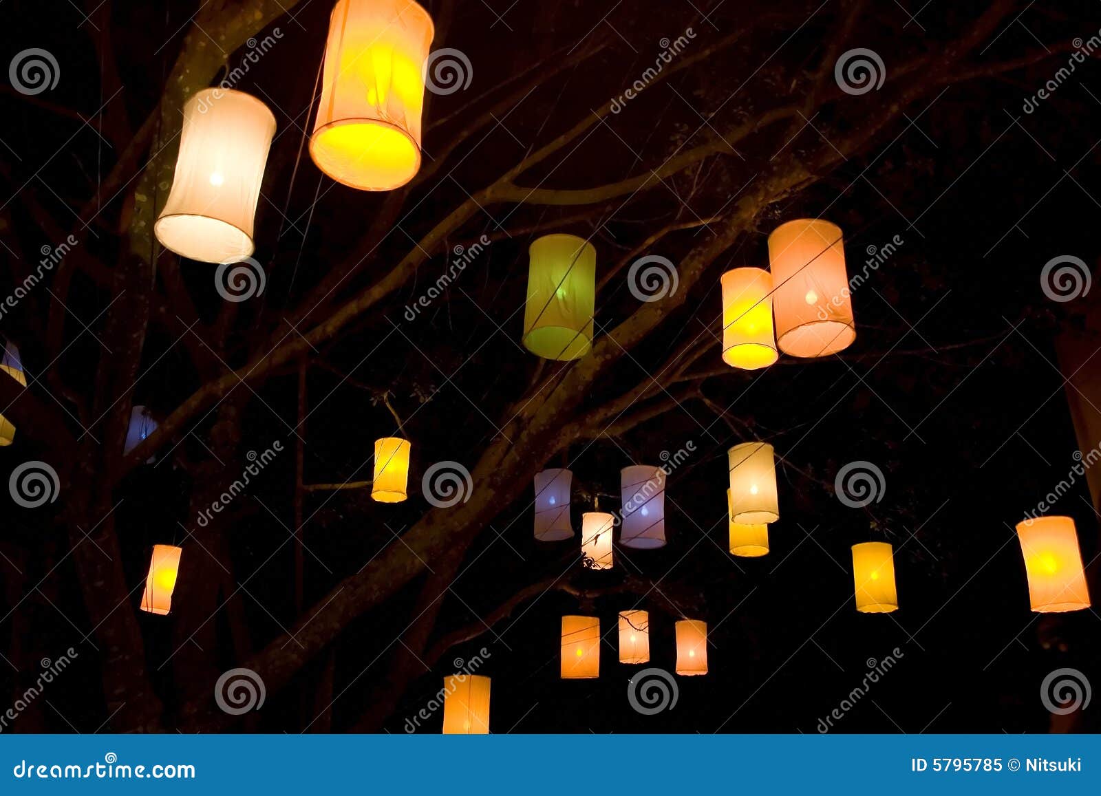 Fire balloon stock image. Image of hover, beautiful, clear - 5795785