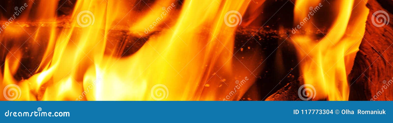 Fire. Background. Element. Banner for Website. the Concept of Na Stock ...