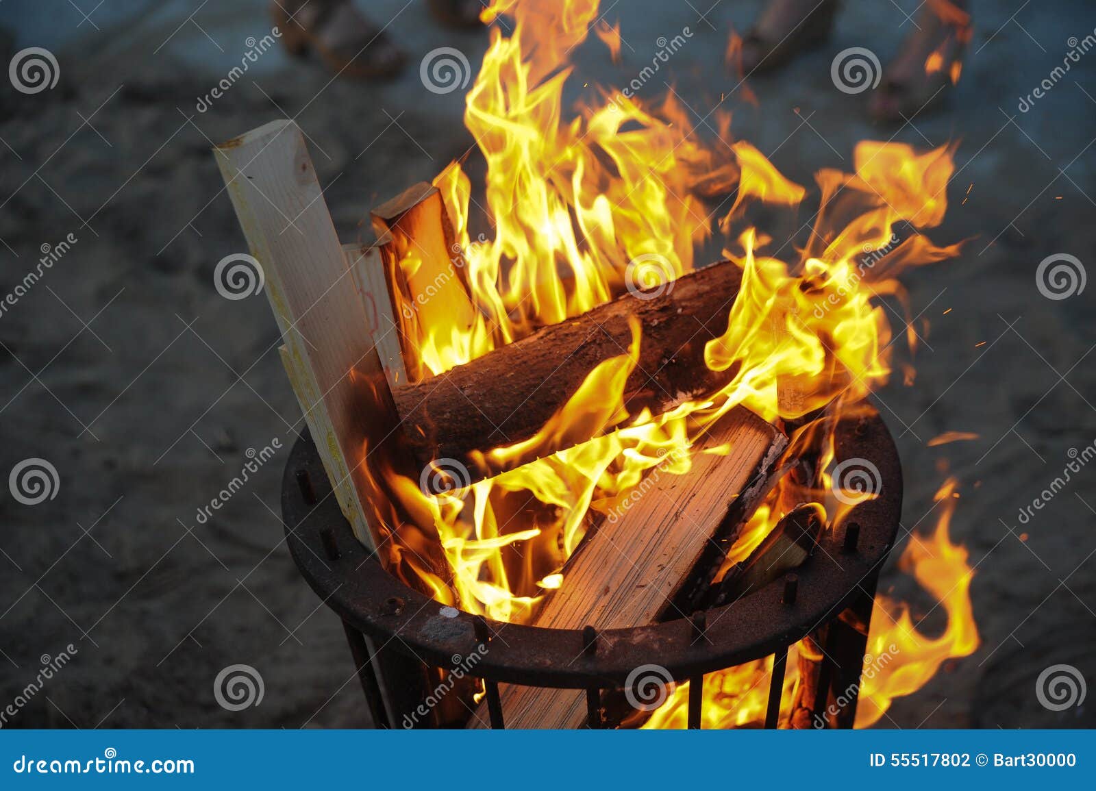 Fire basket stock photo. Image of garden, tradition, natural - 55517802
