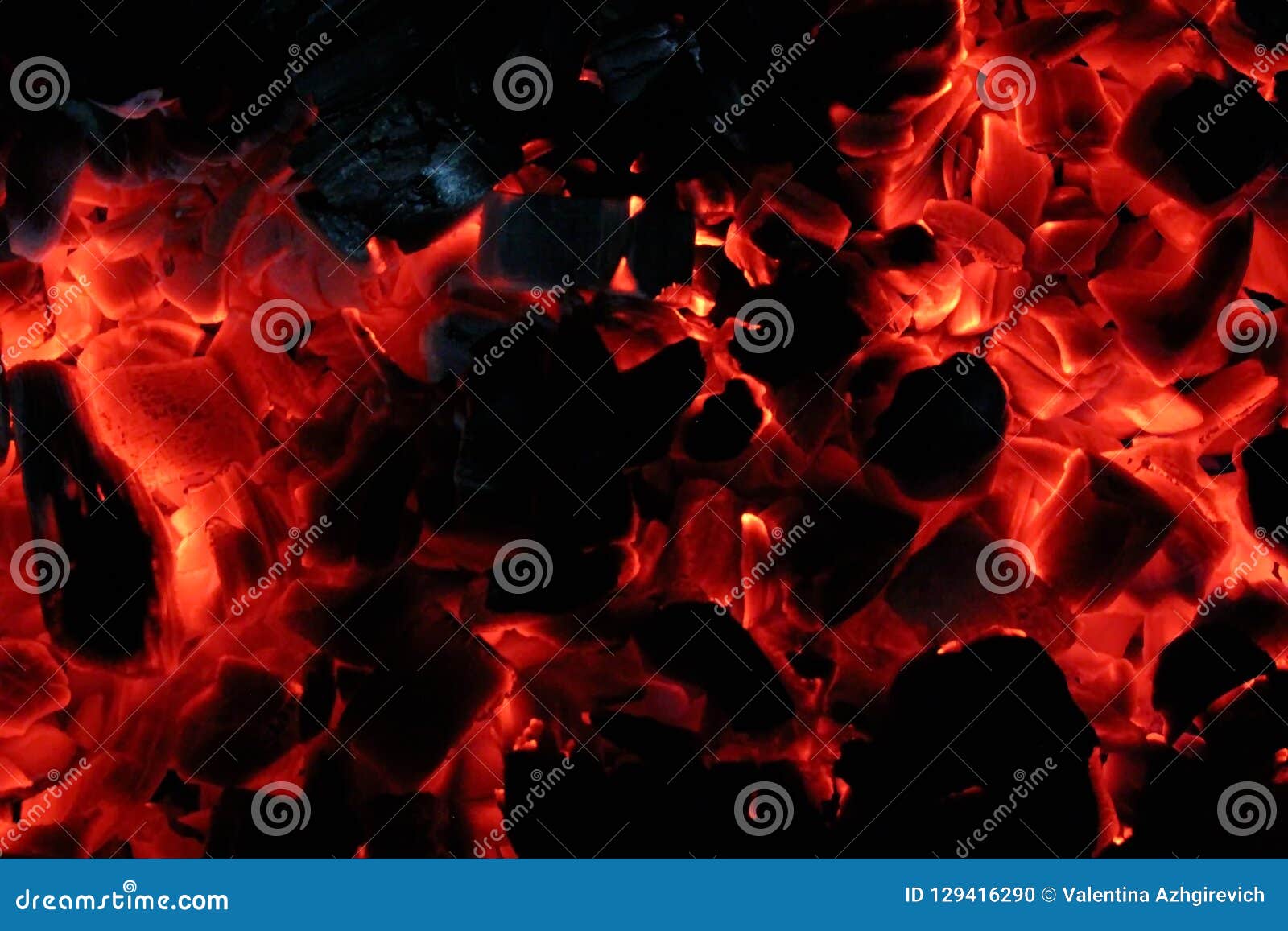 Fire stock photo. Image of burnt, pink, barbecue, grill - 129416290