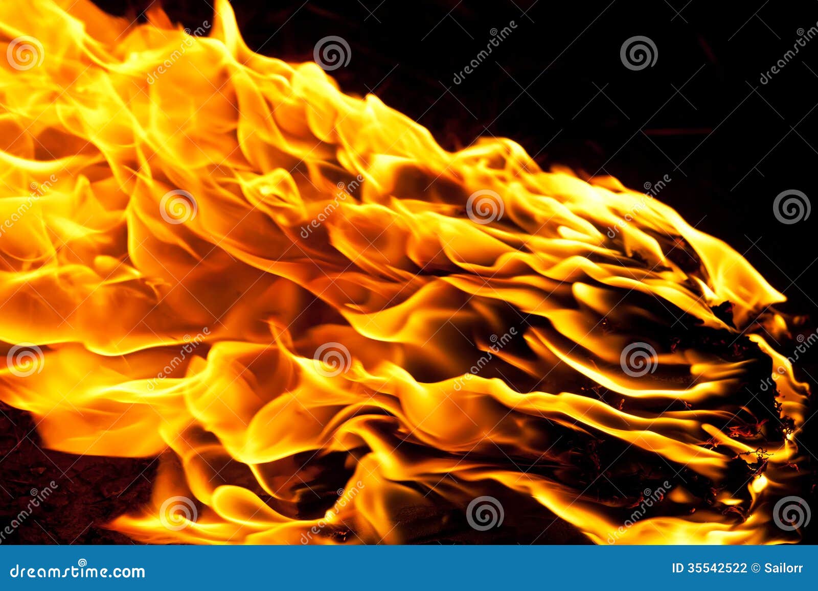 Fire stock photo. Image of orange, campfire, abstract - 35542522