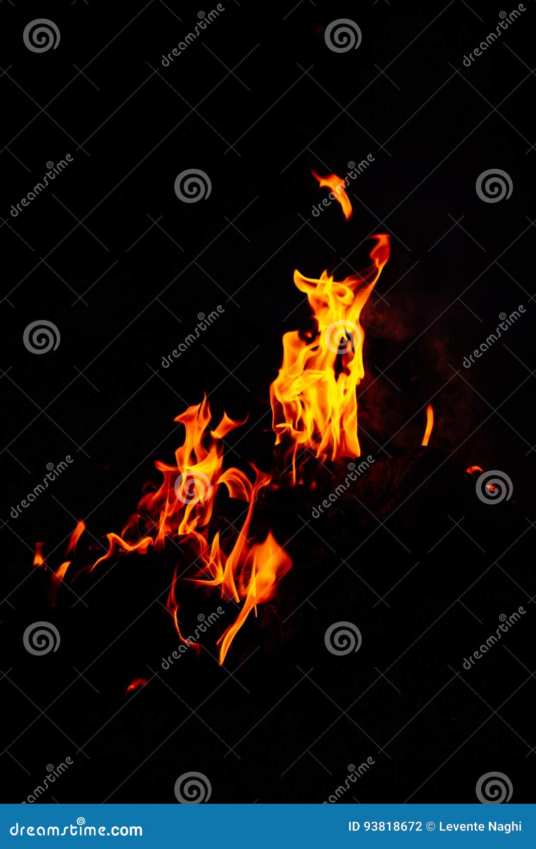 Fire stock photo. Image of inferno, element, design, bonfire - 93818672
