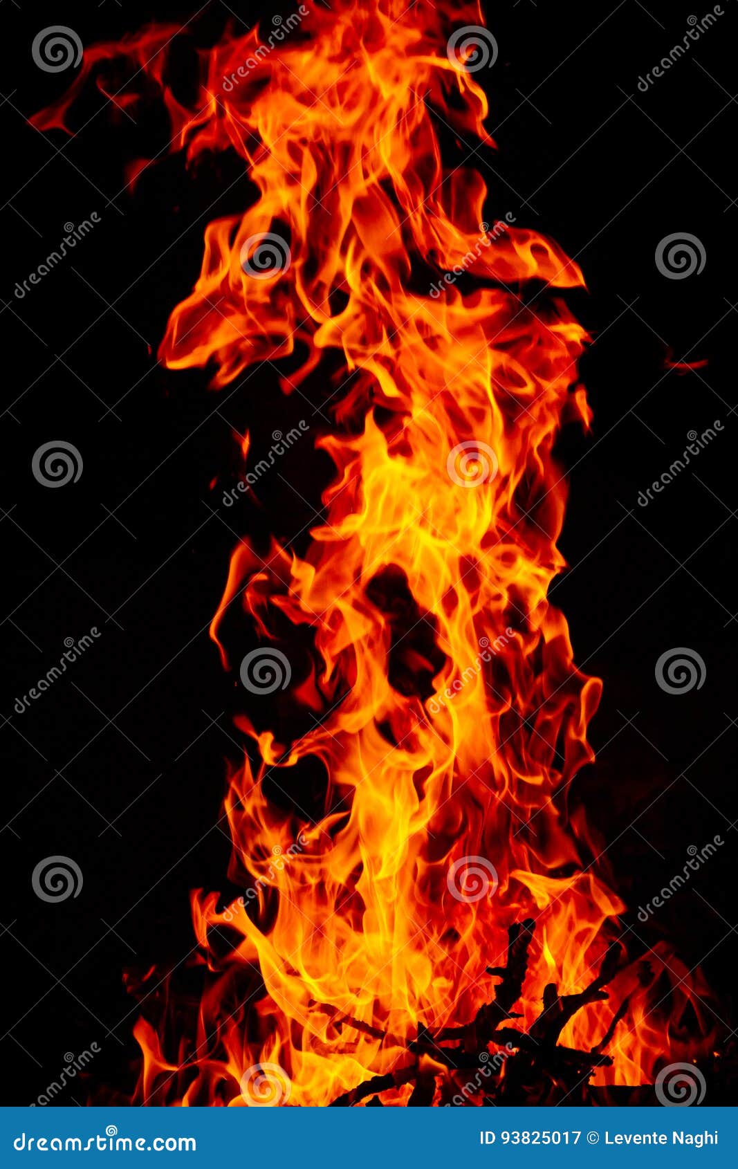 Fire stock image. Image of flammable, fiery, dangerous - 93825017