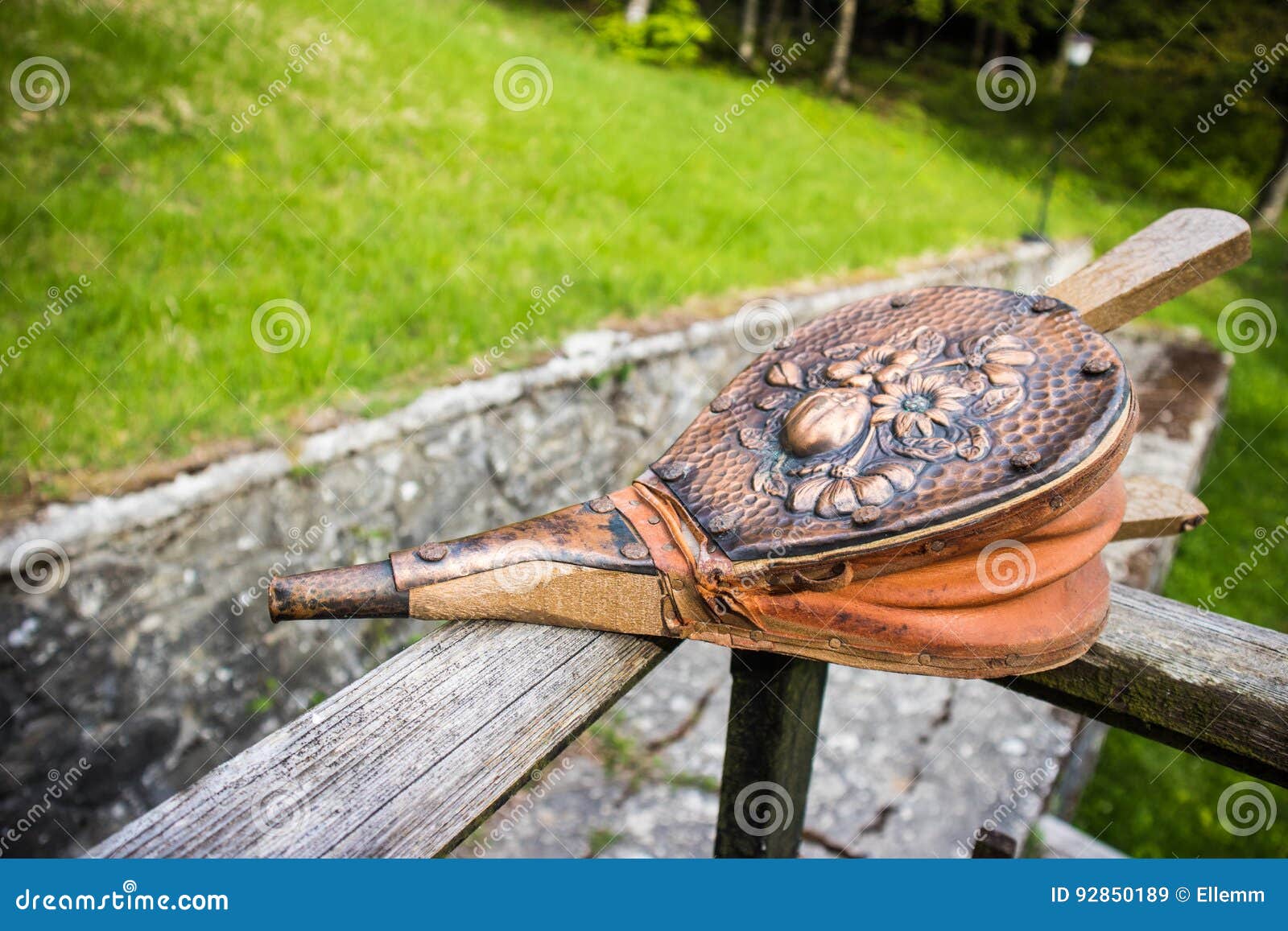 Fire bellows stock image. Image of isolatesd, hanging - 92850189