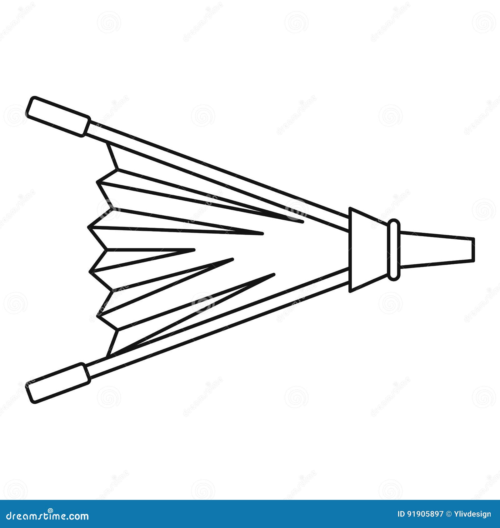 Fire Bellow Silhouette Isolated On White Background Cartoon Vector ...