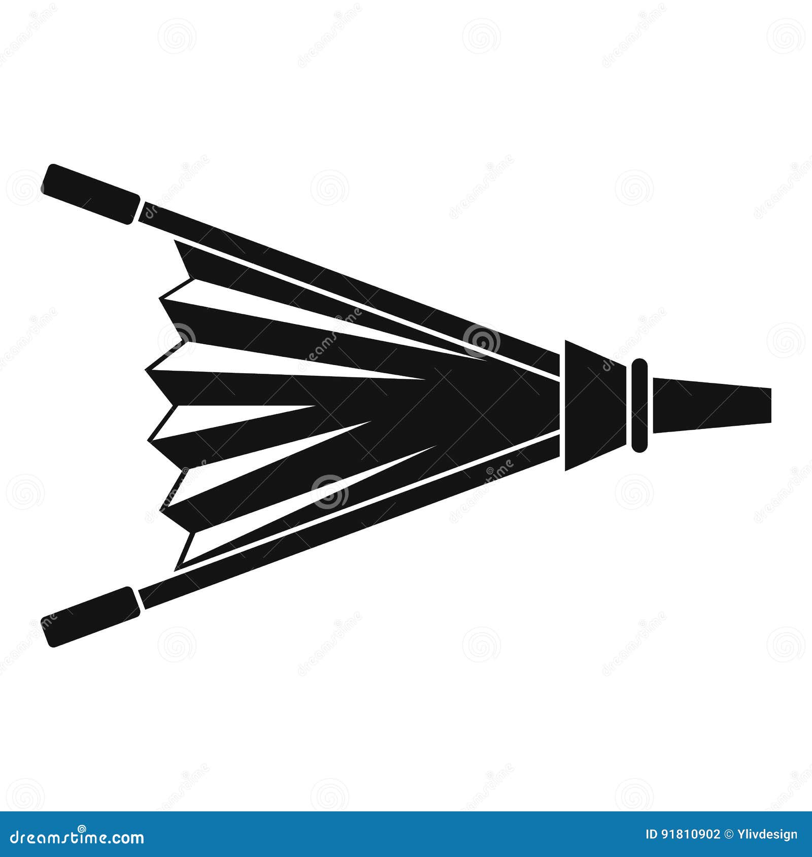 Fire bellows icon simple stock vector. Illustration of forge - 91810902