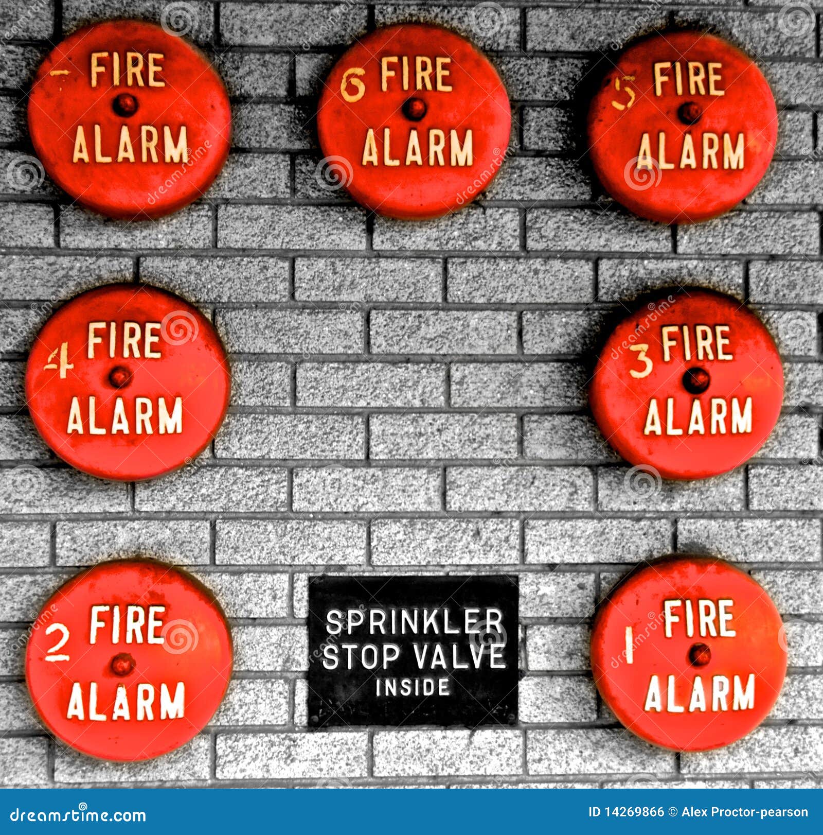 Red Alarms Brick Wall Stock Photos - Free & Royalty-Free Stock Photos ...