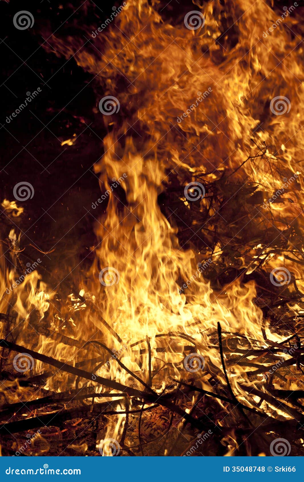 Fire stock photo. Image of warm, fire, closeup, glow - 35048748