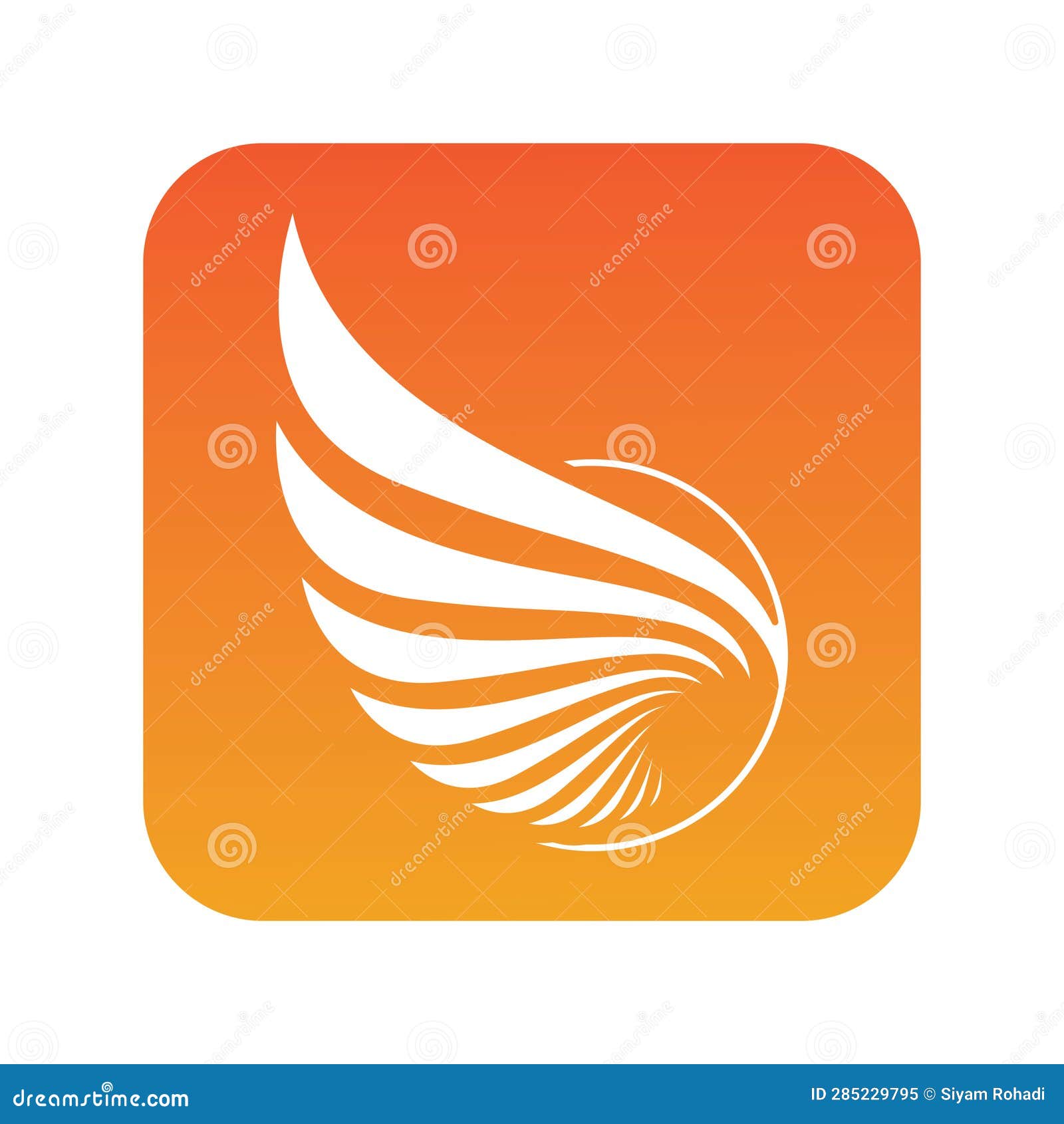 Fire Bird Wings Illustrations Stock Vector - Illustration of symbol ...