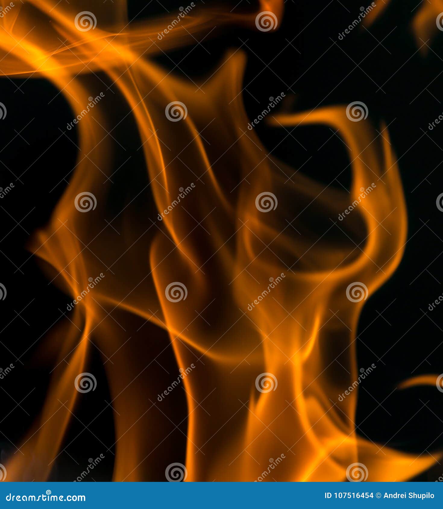 Fire on Black Close Up Abstract Background Stock Photo - Image of light ...