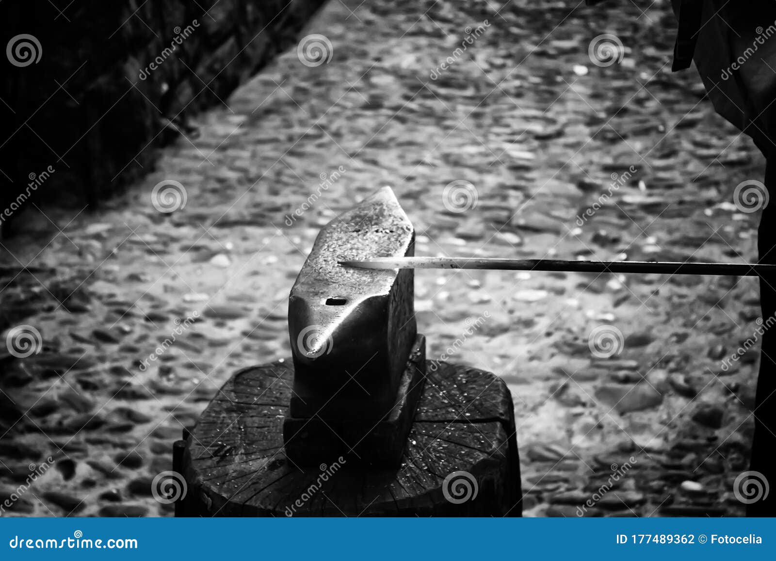 Fire in forge stock photo. Image of heavy, heat, piece - 177489362