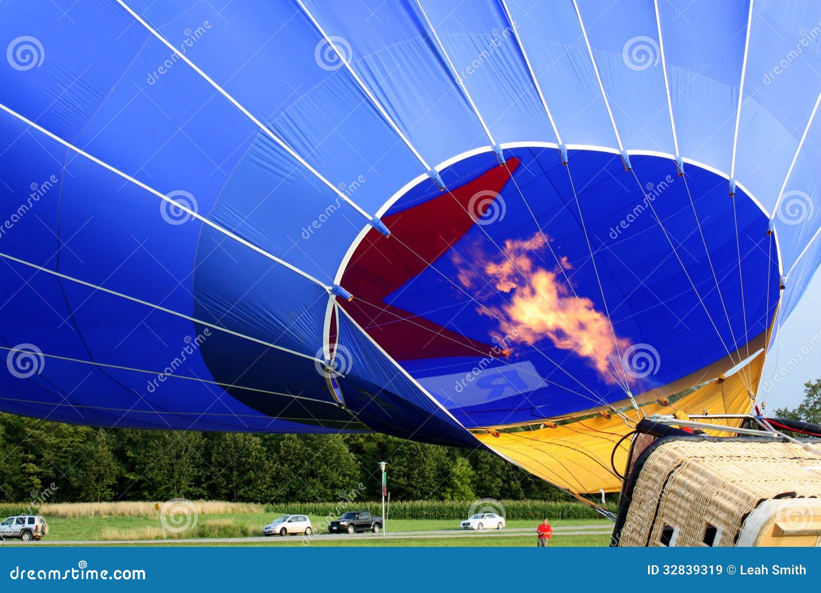 Fire Blast Air Balloon stock image. Image of rising, atmosphere - 32839319