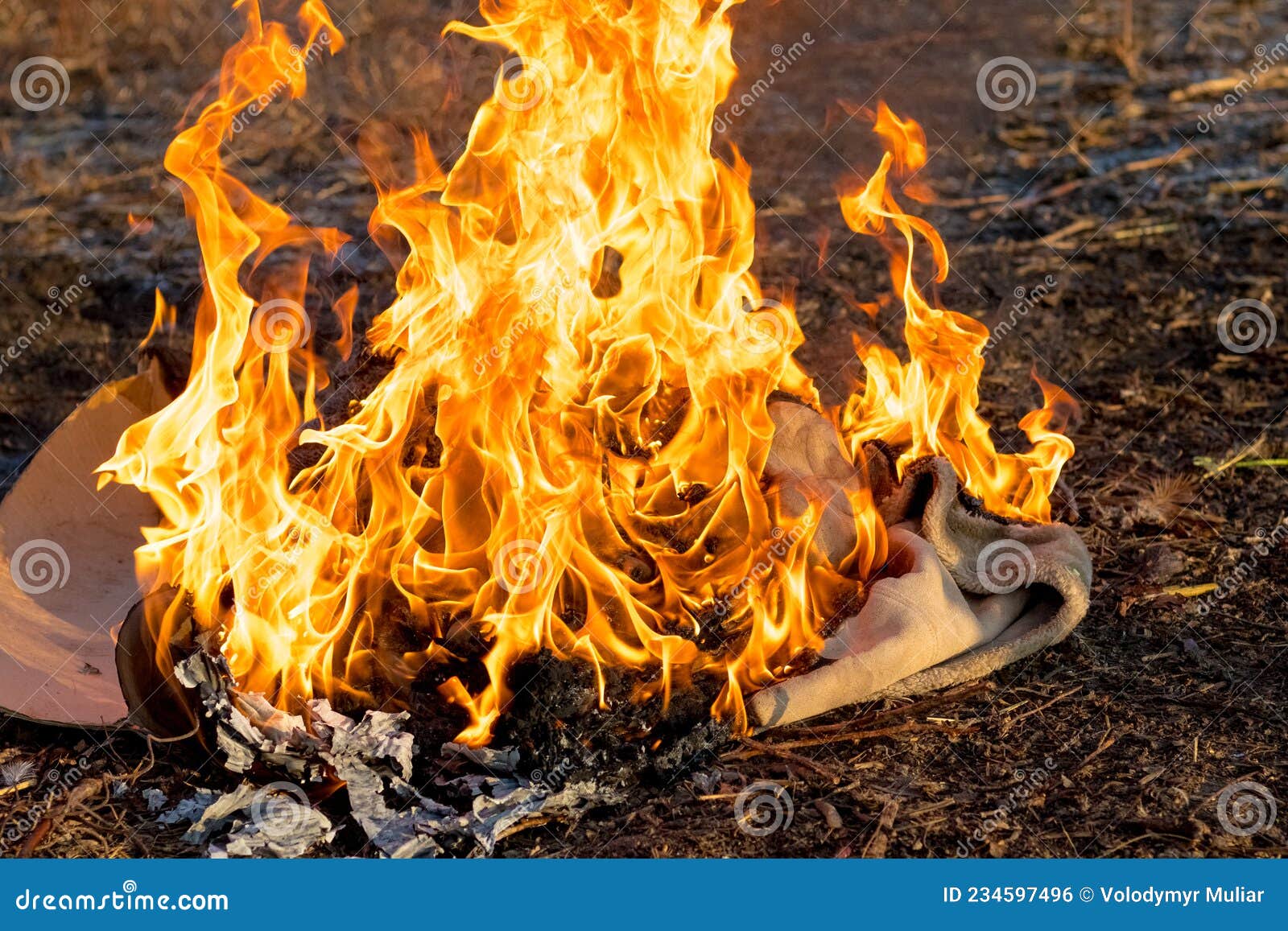 Fire Blaze. Abstract Blaze, Fire, Flame Texture for Banner, Background ...