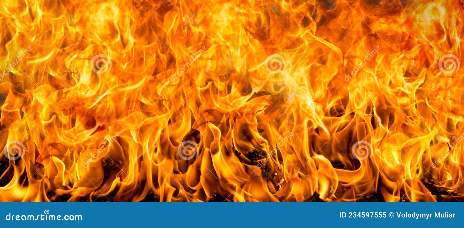 Fire Blaze. Abstract Blaze, Fire, Flame Texture for Banner, Background ...