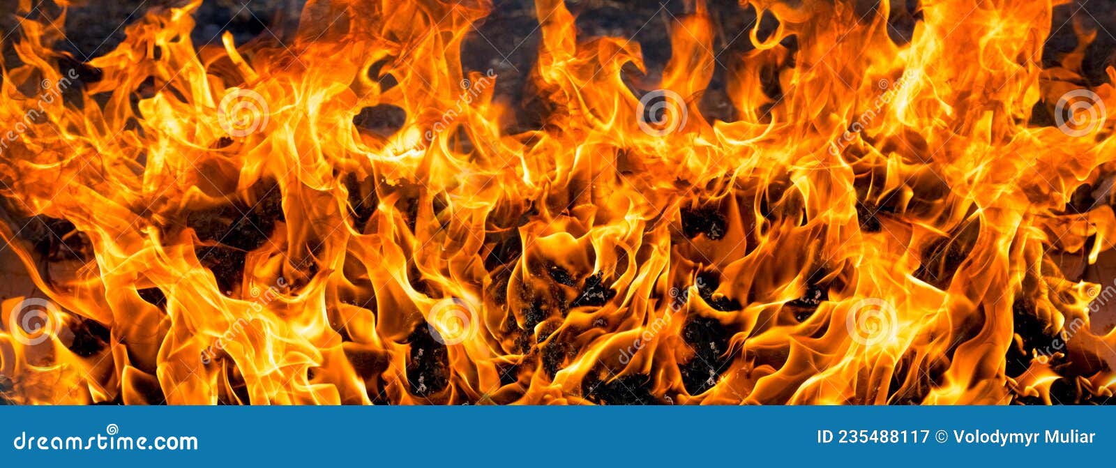 Fire Blaze. Abstract Blaze, Fire, Flame Texture for Banner, Background ...