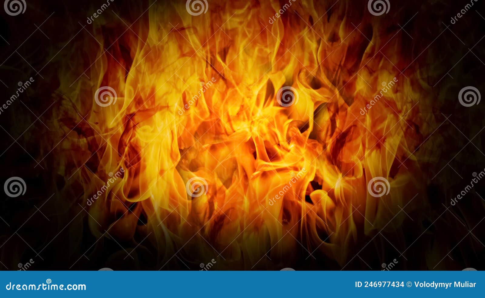 Fire Blaze. Abstract Blaze, Fire, Flame Texture for Banner, Background ...