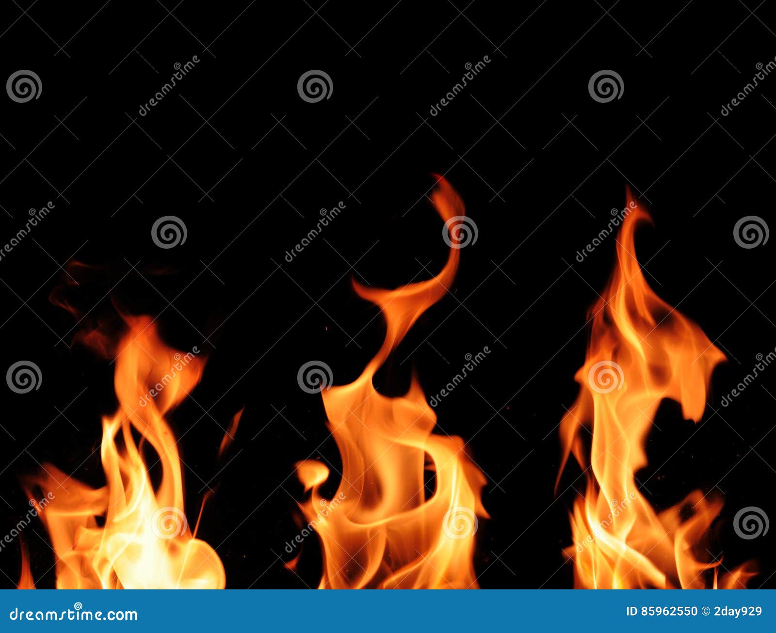 Fire Blaze Texture, Black Background Stock Photo - Image of fiery ...