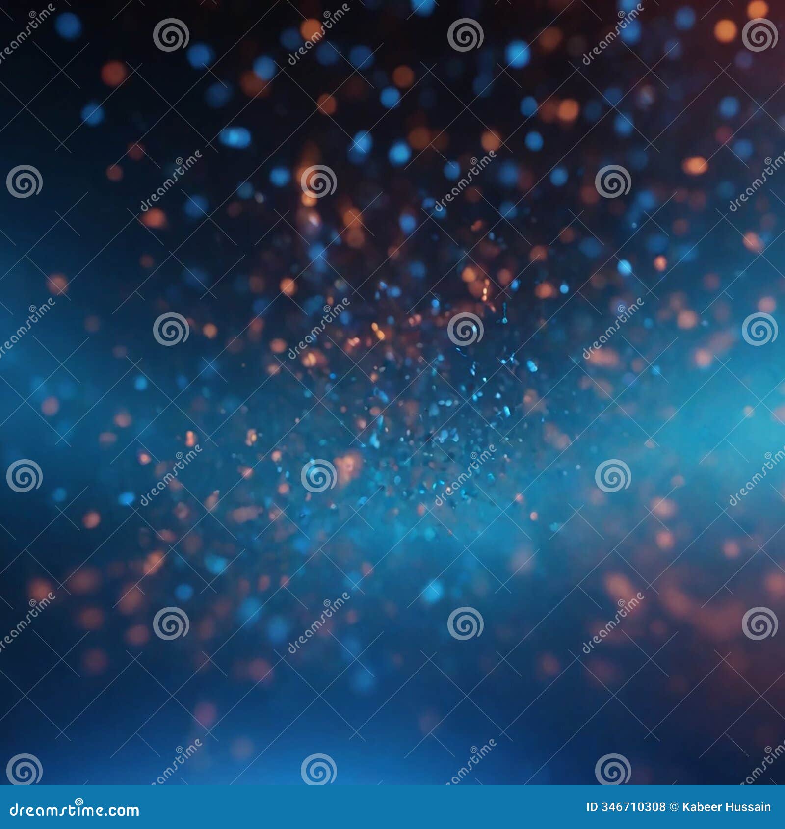 Fire Blue Embers Particles Over Black Background. Fire Blue Embers ...