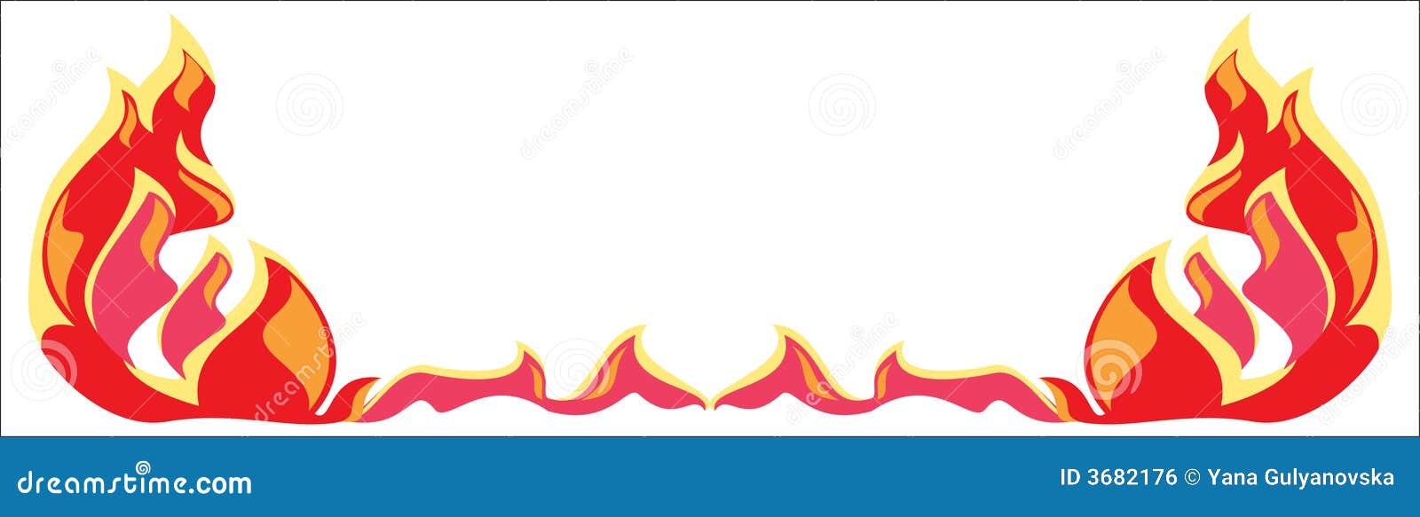 Fire Border Design