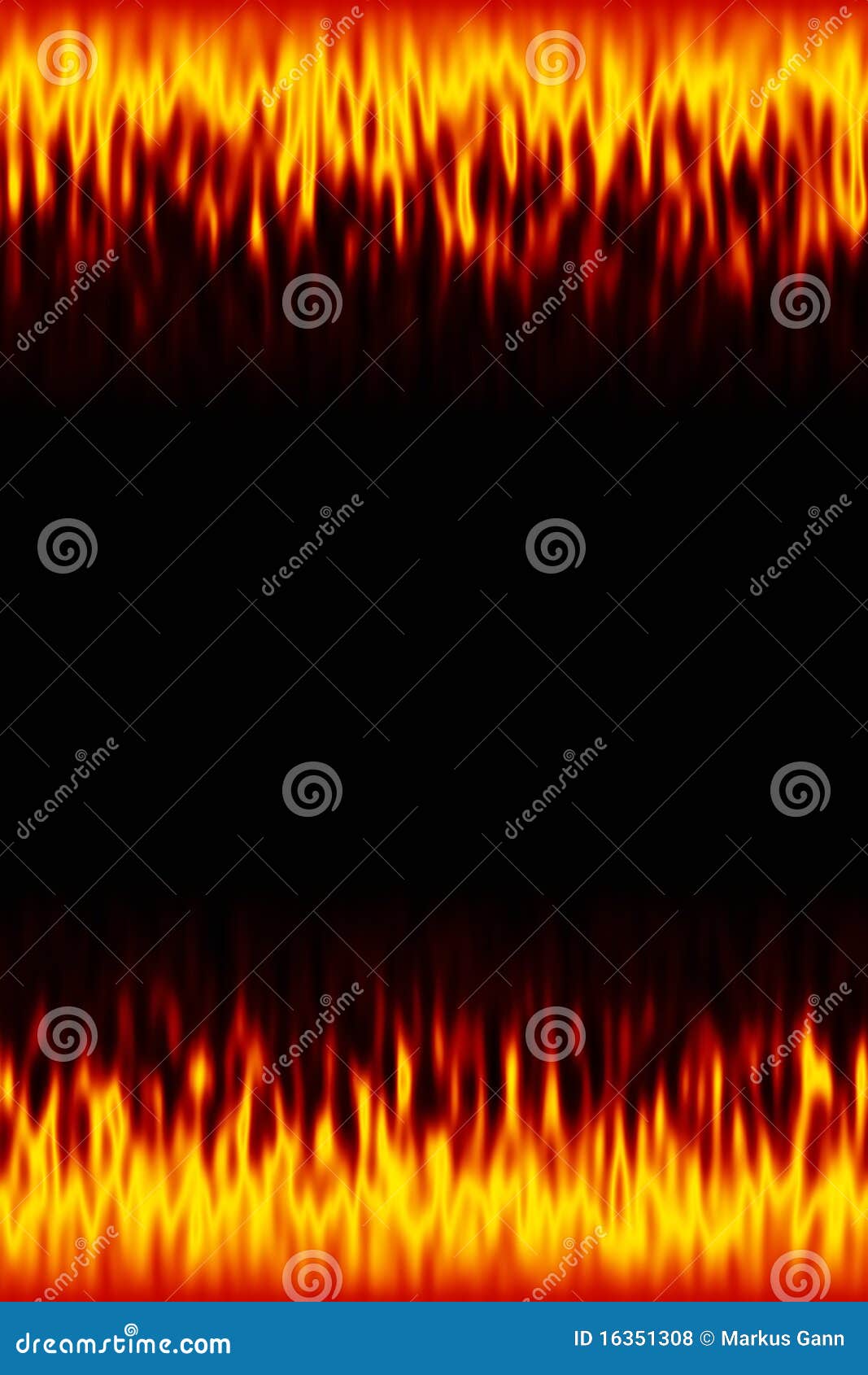 Fire Border Background Stock Photo | CartoonDealer.com #16351308