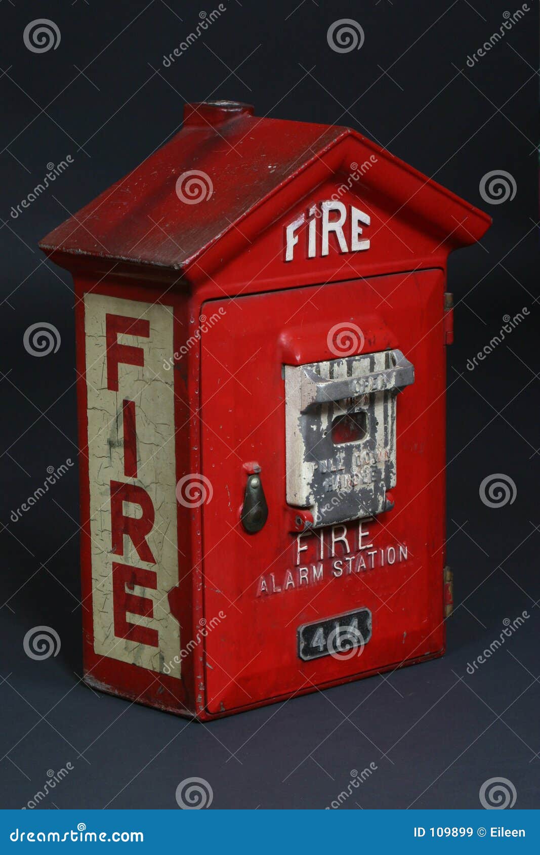 Fire Box stock image. Image of fireman, alarm, hero, helmet - 109899
