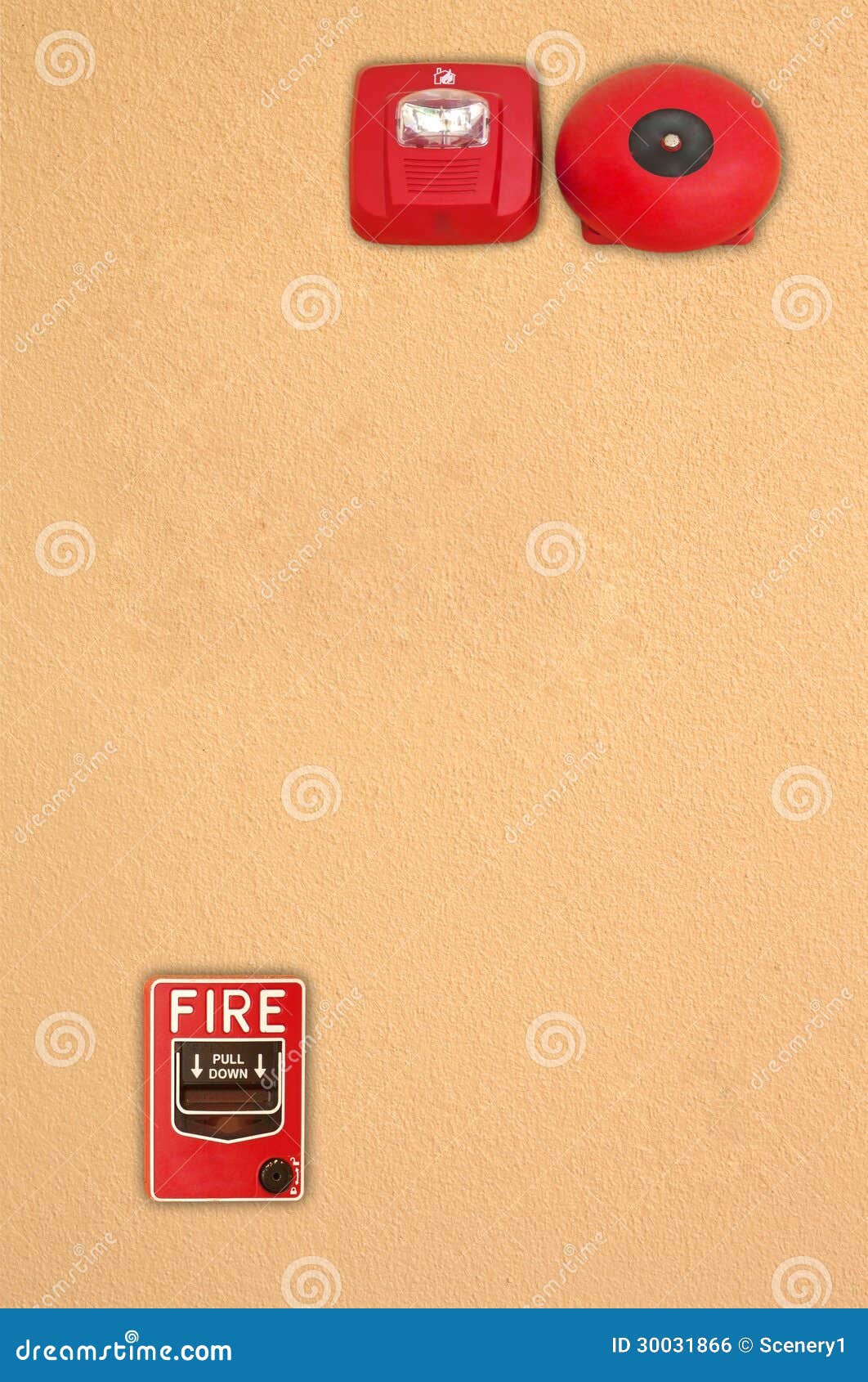 Fire break glass stock photo. Image of handle, activate - 30031866