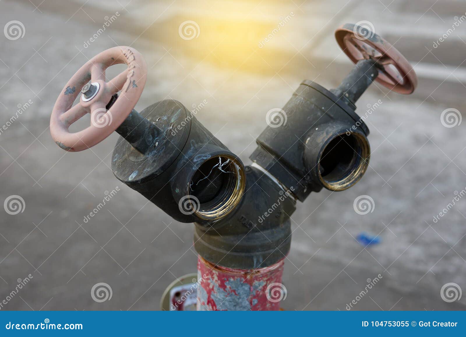 Fire Brigade. Hose Connection. Fighting Equipment for Firefighter ...