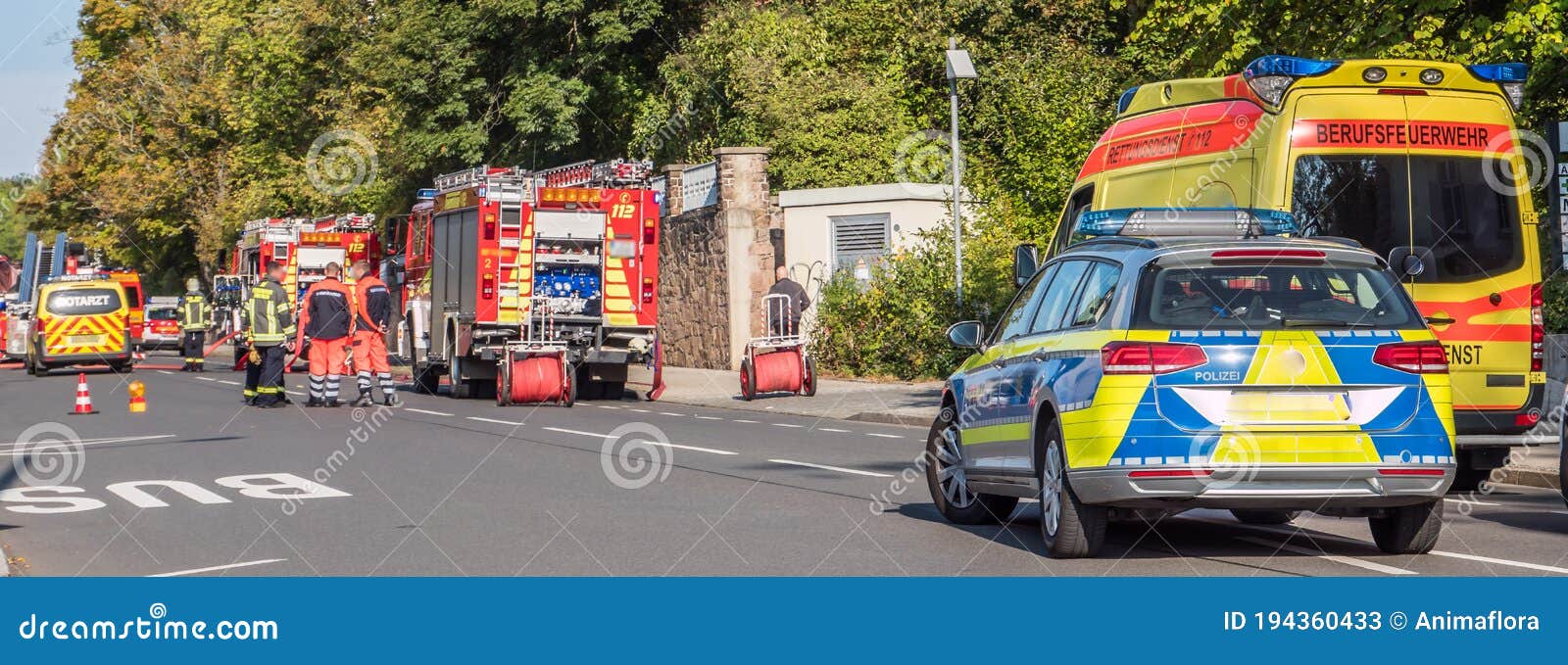 Panorama Fire Riser Room Sign On The White Wood Door Of A Building With ...