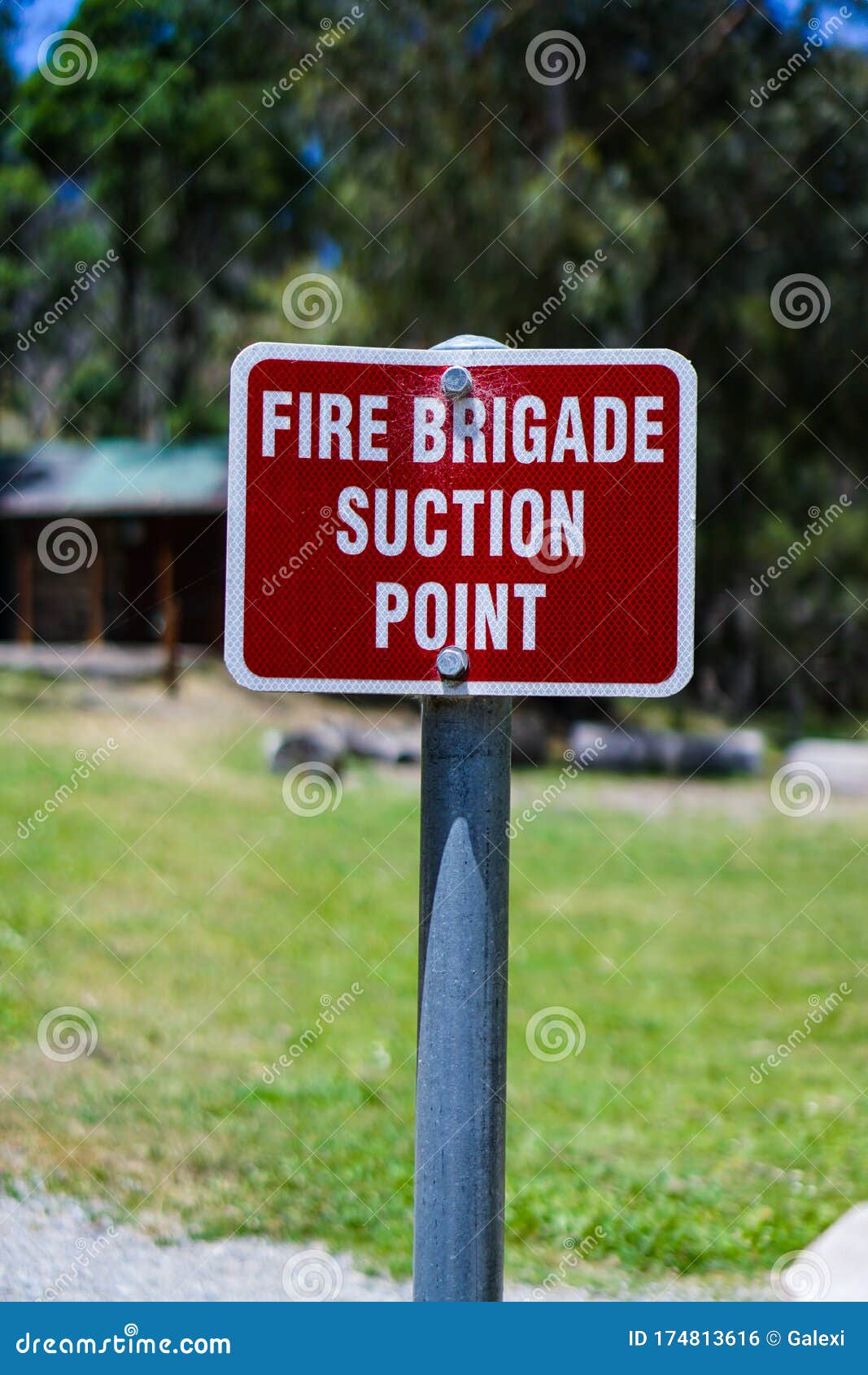 Fire Brigade Suction Point Sign Stock Photo - Image of indoor, call ...