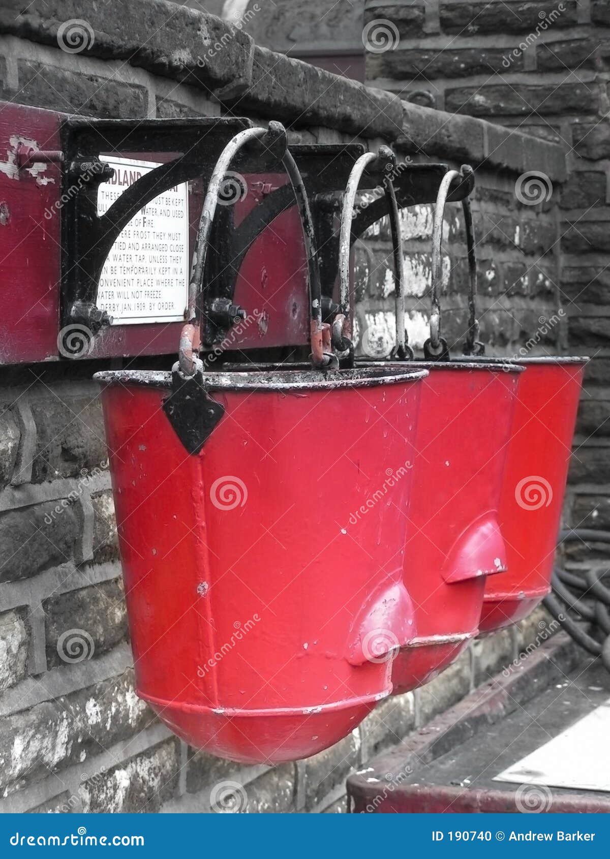 Fire Buckets stock photo. Image of train, fighting, water - 190740