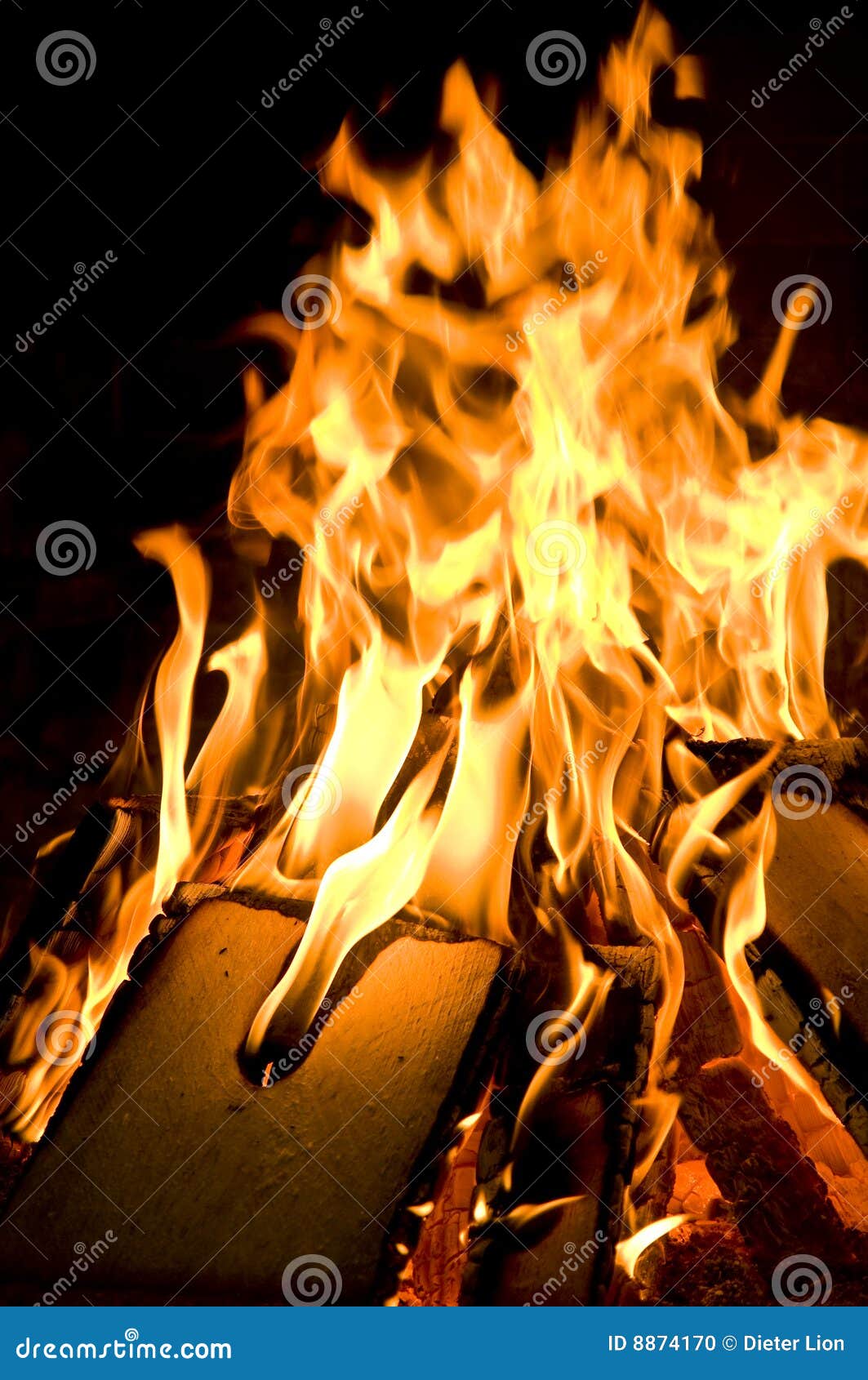 Fire burning stock photo. Image of object, flame, burn - 8874170