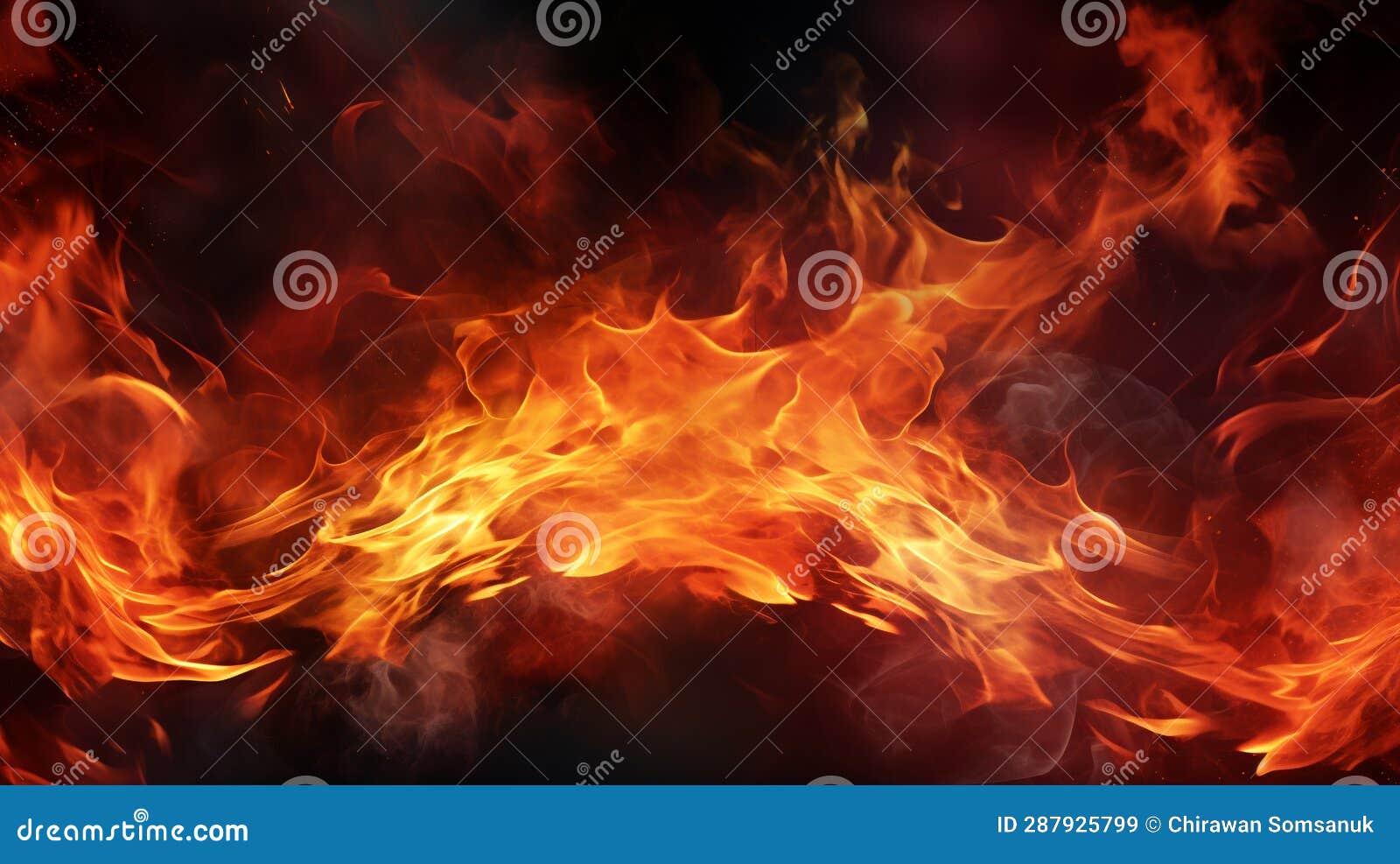 Fire and Burning Background Stock Image - Image of detail, flame: 287925799