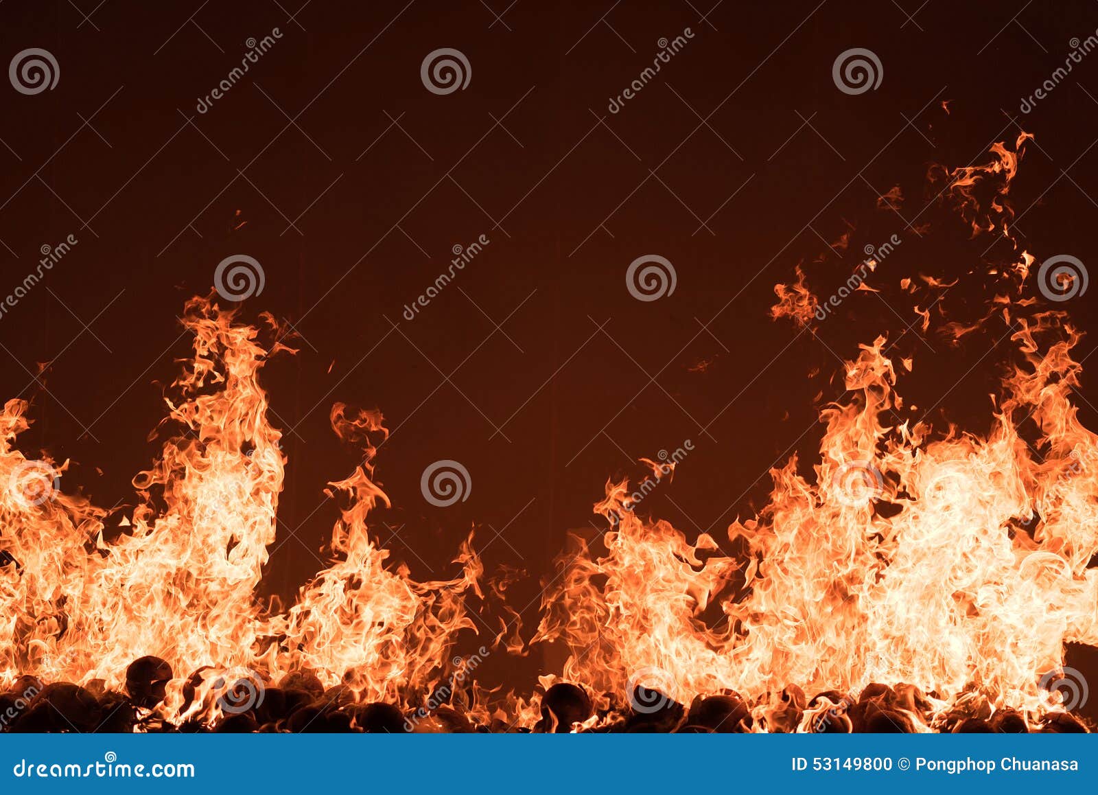 Fire burning stock photo. Image of heat, bamboo, explosion - 53149800