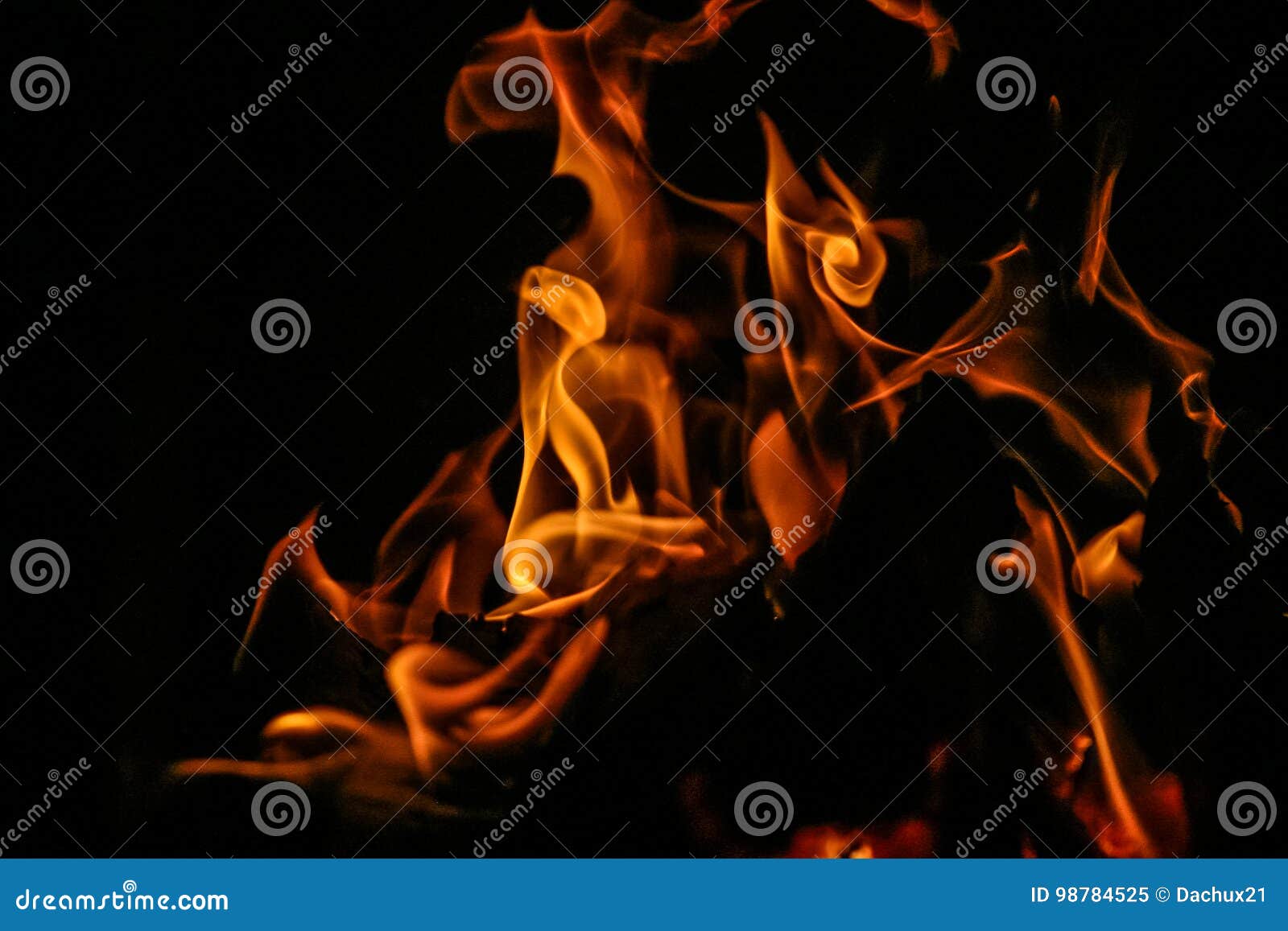 Fire Burning Inside a Brick Stove Stock Image - Image of burning, heat ...