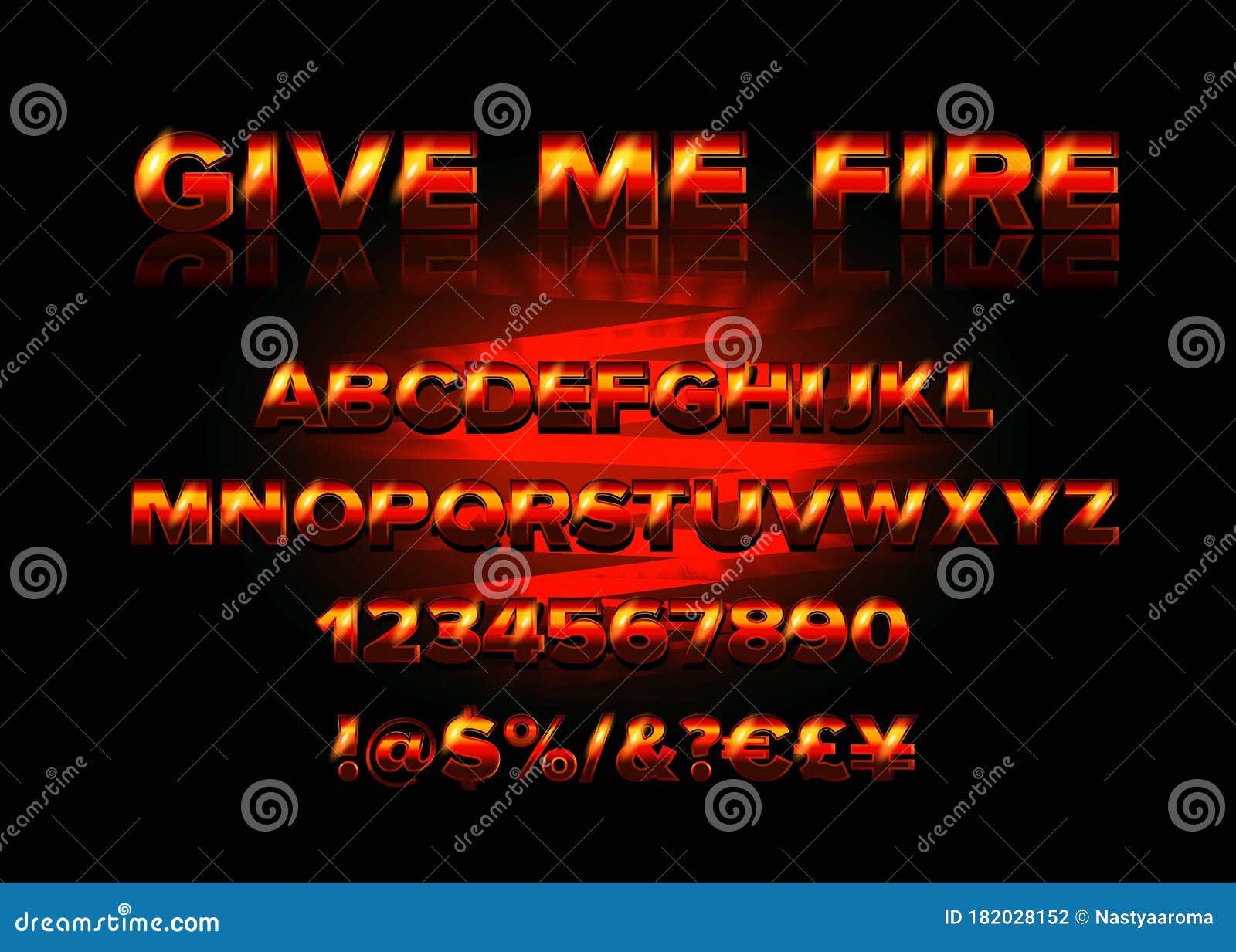 Fire Font Flame Abc Fiery Letters Burning Alphabet Hot Typography