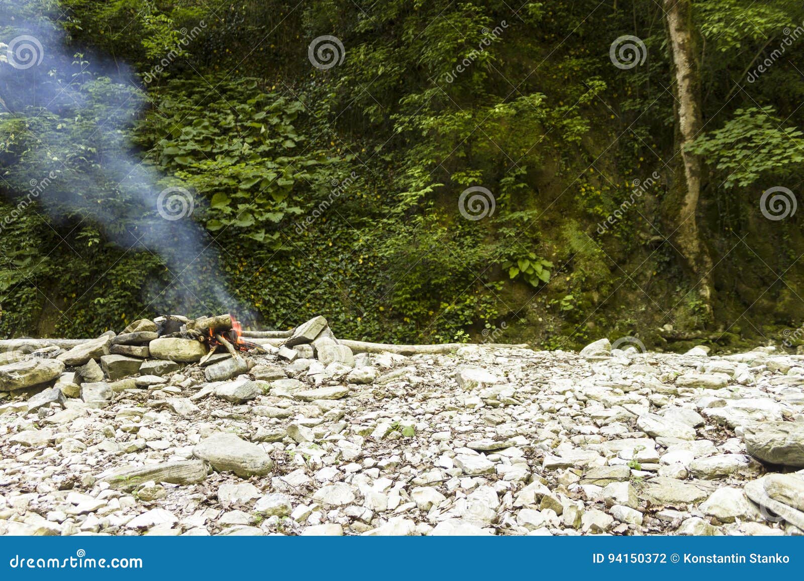 A Fire is Burning in the Mountains Stock Photo - Image of lake, food ... A Fire is Burning in the Mountains Stock Photo - Image of lake, food ...