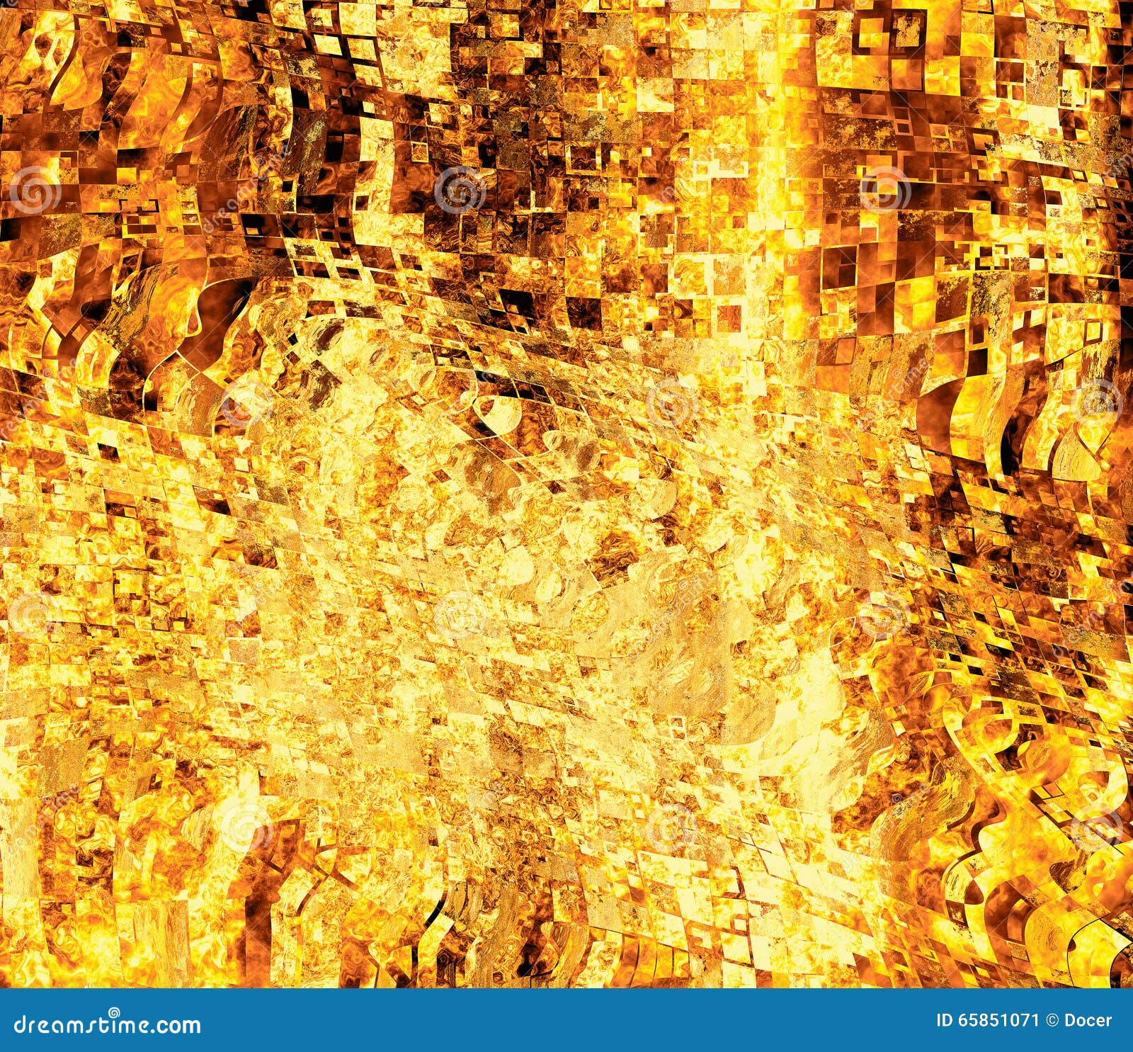 Fire Burst and Broken Elements Stock Illustration - Illustration of ...