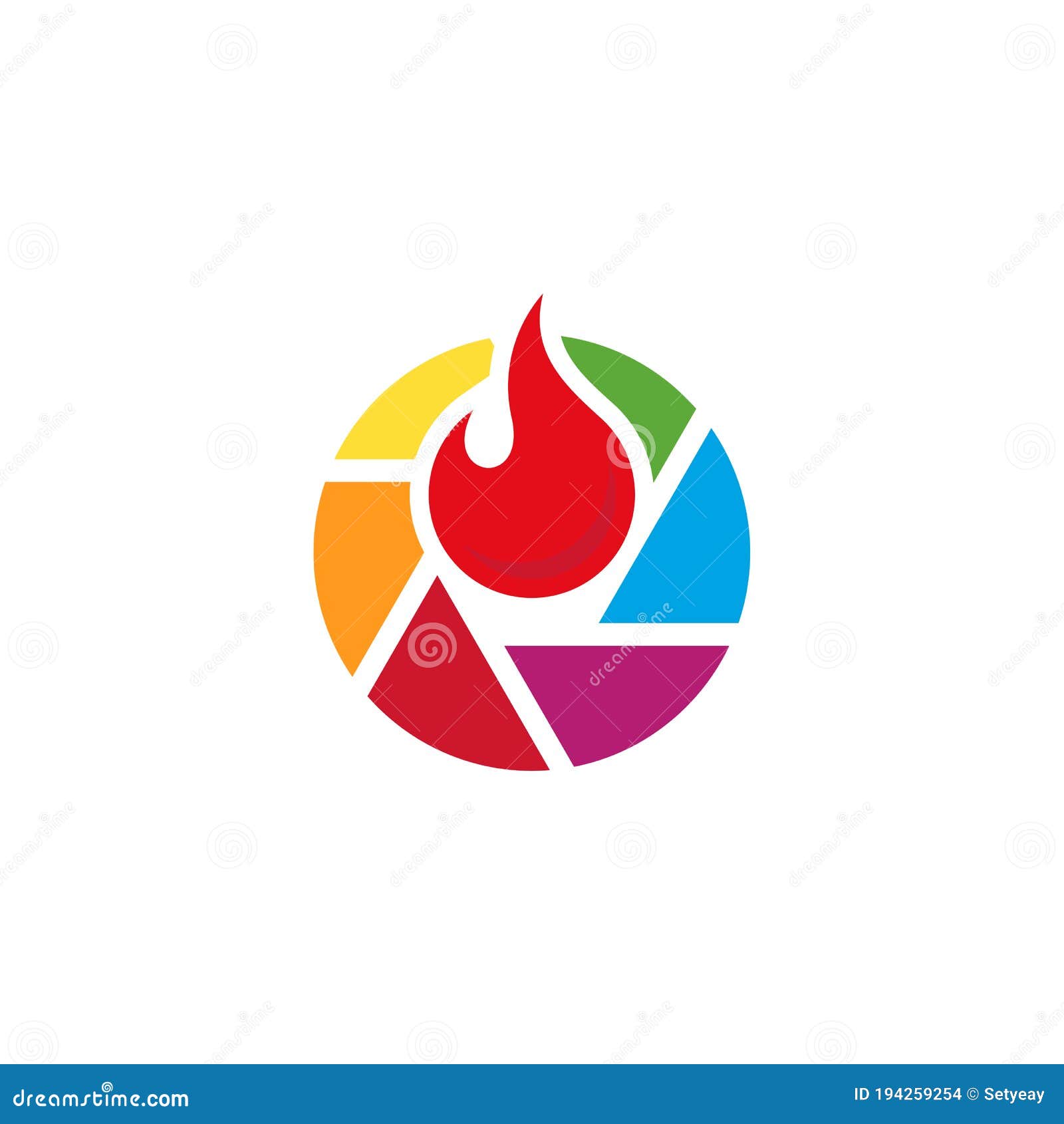 Fire Camera Logo Design Vector Template, Camera Photography Logo ...