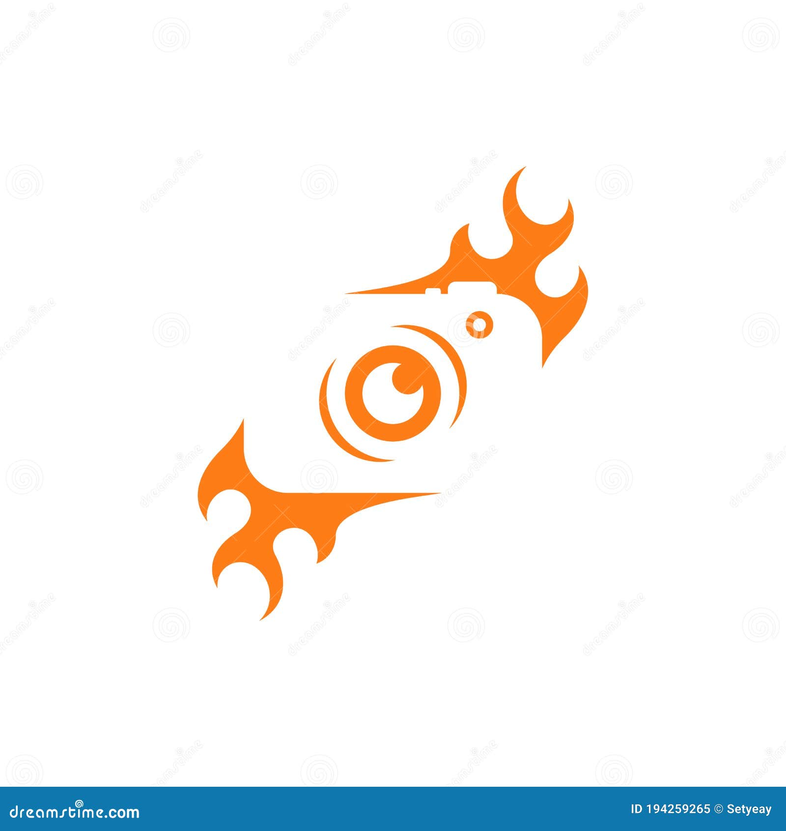 Fire Camera Logo Design Vector Template, Camera Photography Logo ...