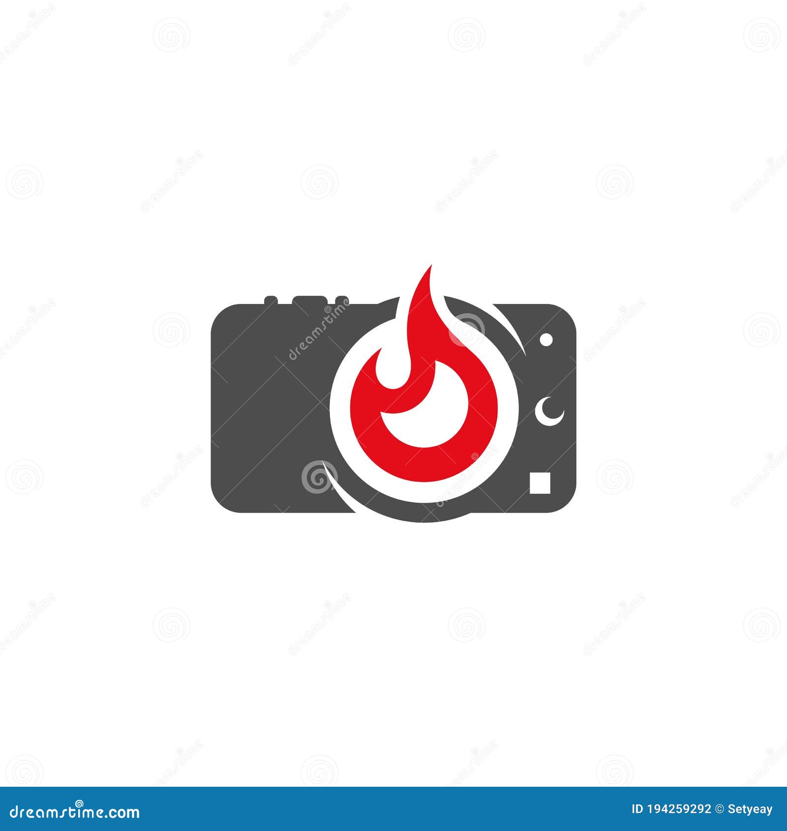 Fire Camera Logo Design Vector Template, Camera Photography Logo ...