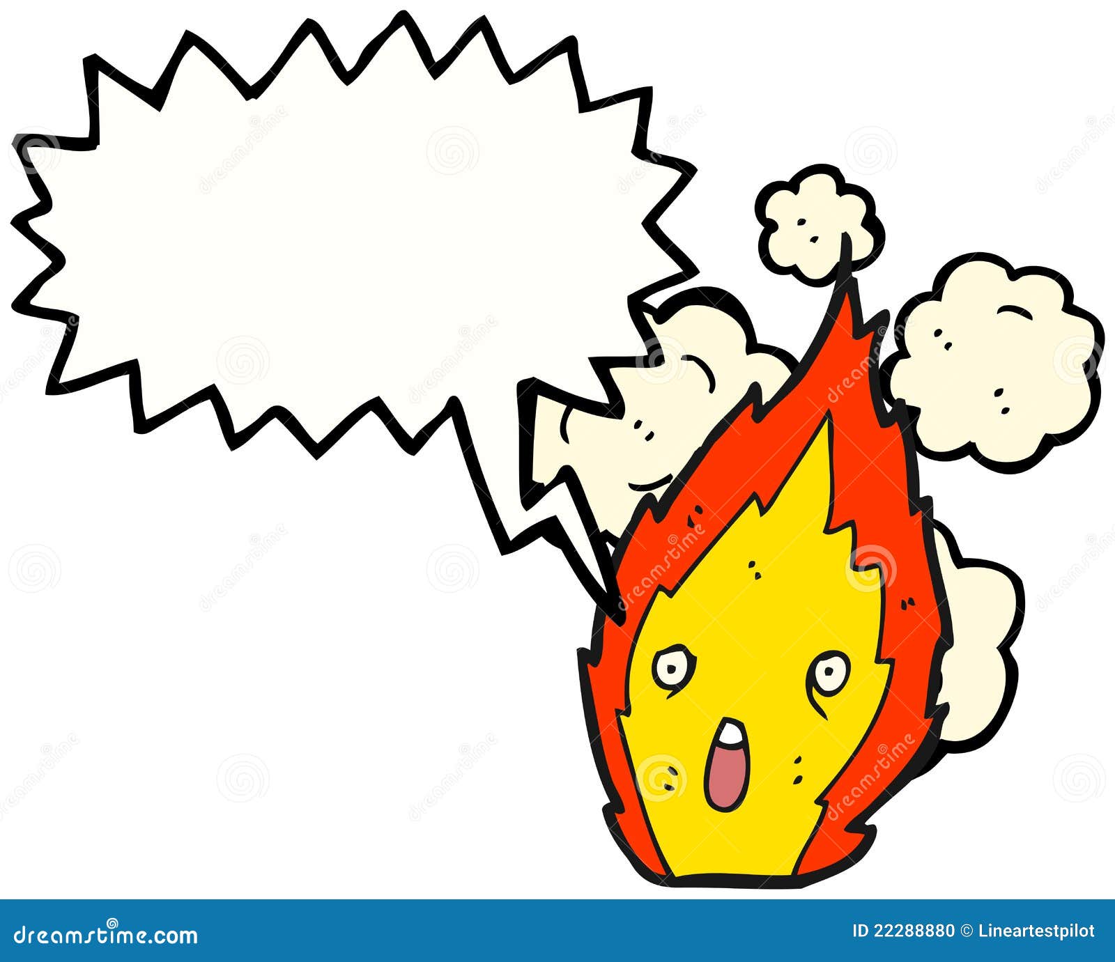 Fire Cartoon Character stock illustration. Illustration of artwork ...