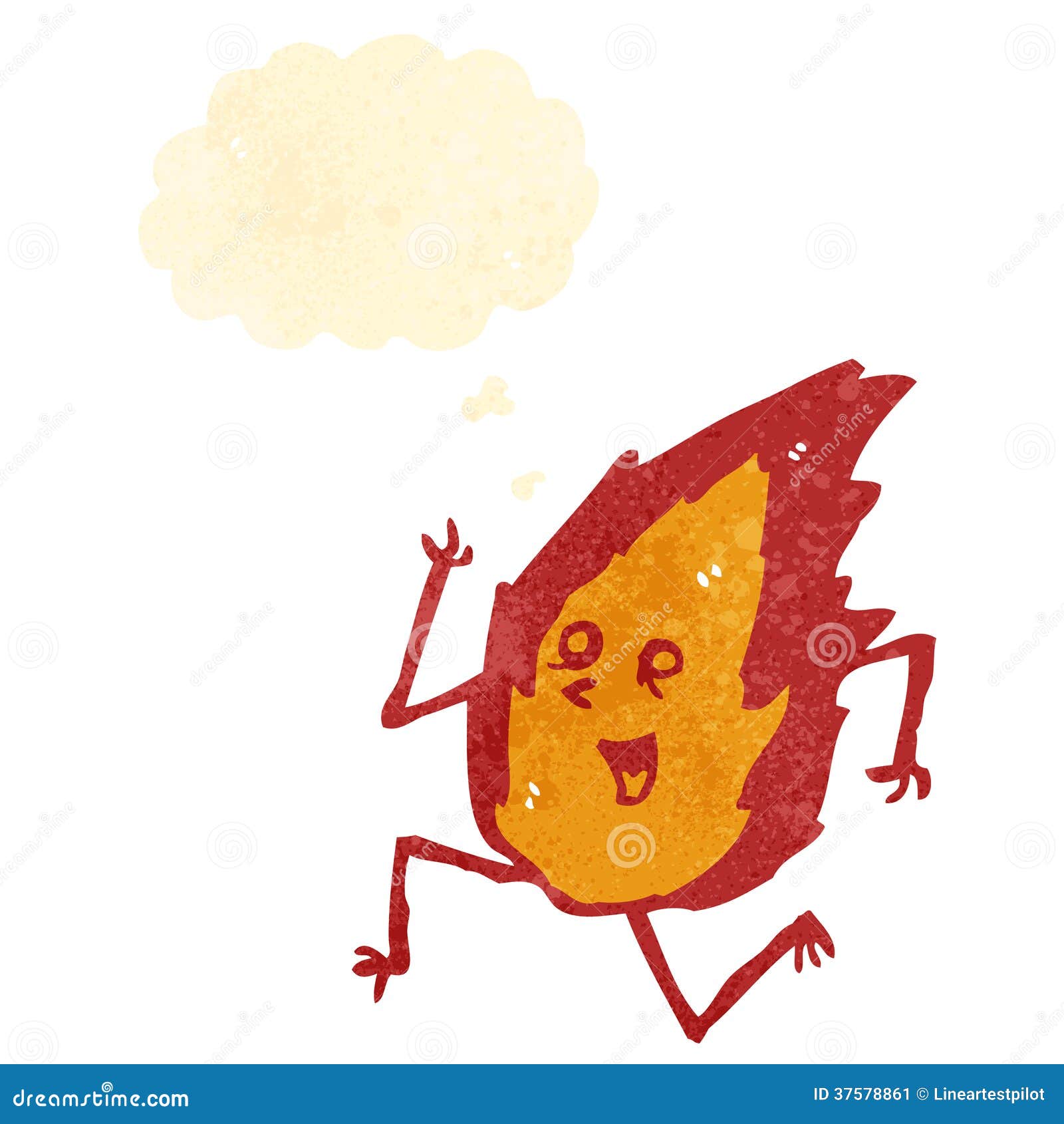 Fire cartoon character stock vector. Illustration of cloud - 37578861