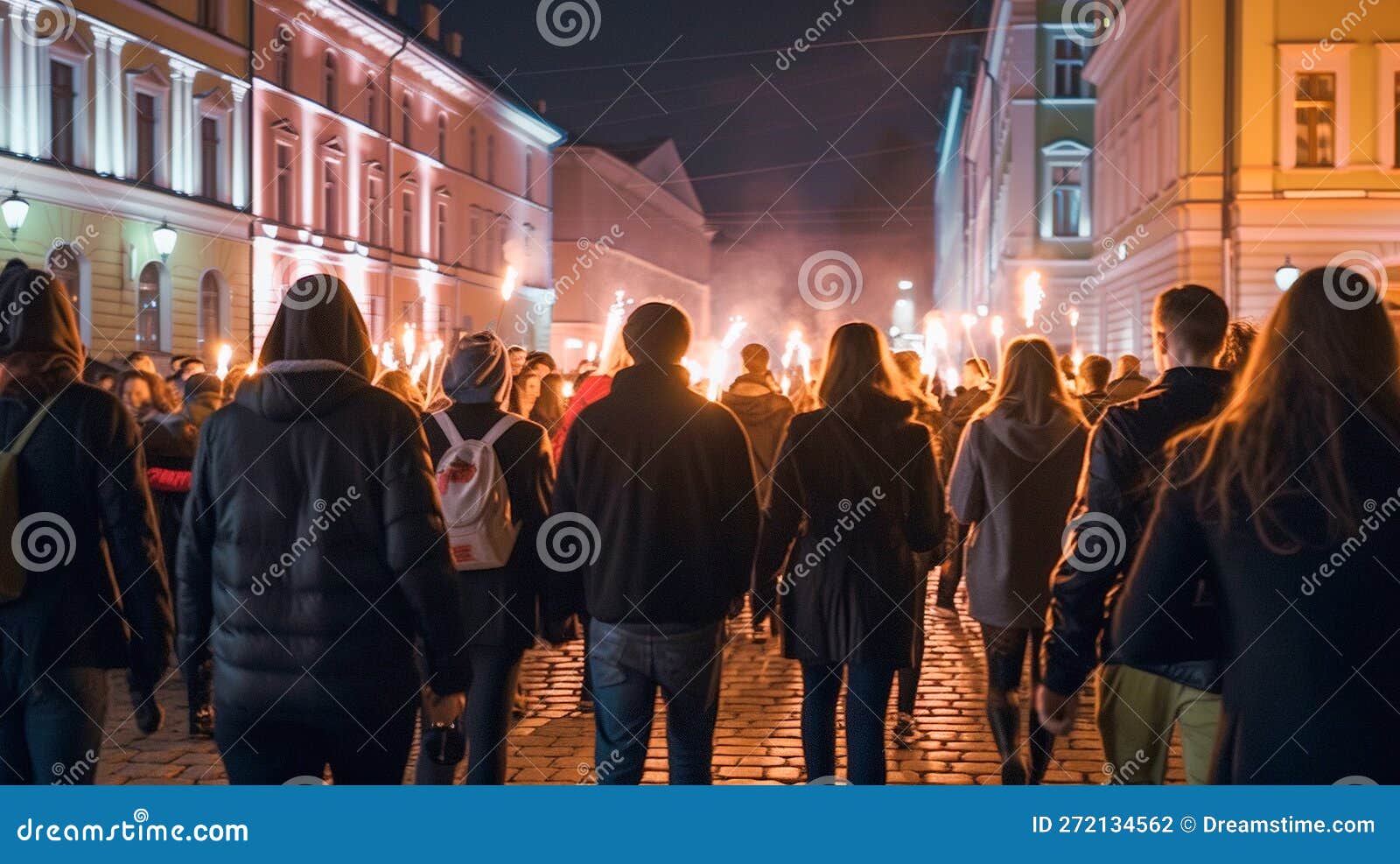 People With Torches And Pitchforks Royalty-Free Illustration ...