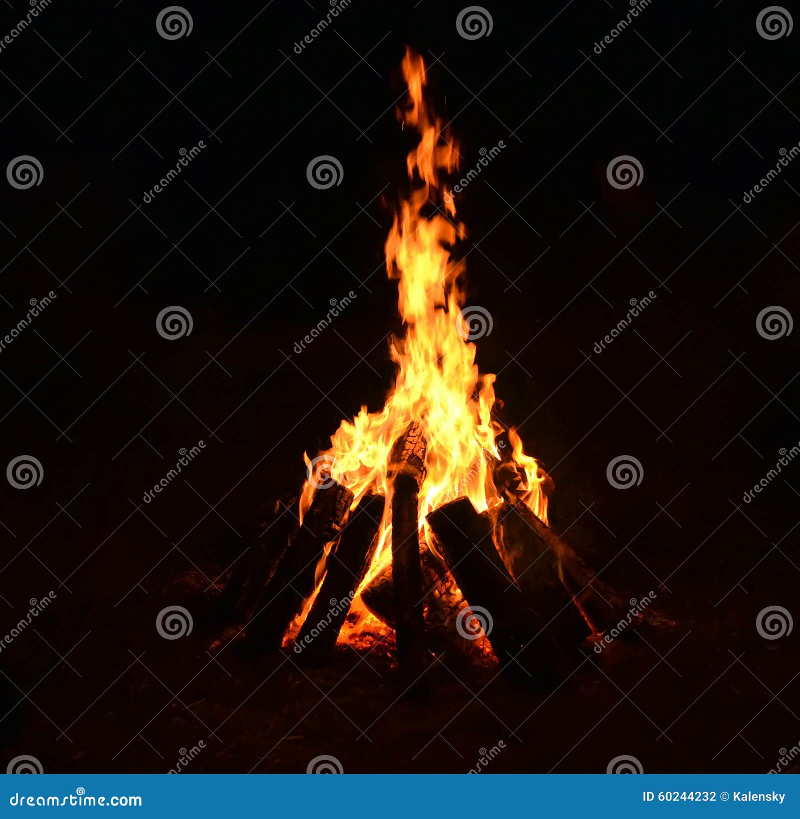 Fire stock photo. Image of yellow, burns, fire, dark - 60244232