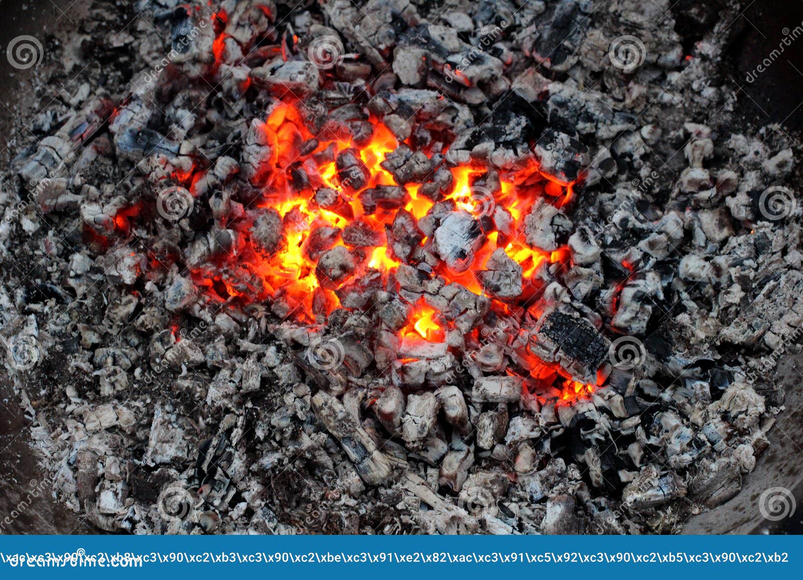 Fire and charred stock image. Image of fervour, fireplace - 79037793