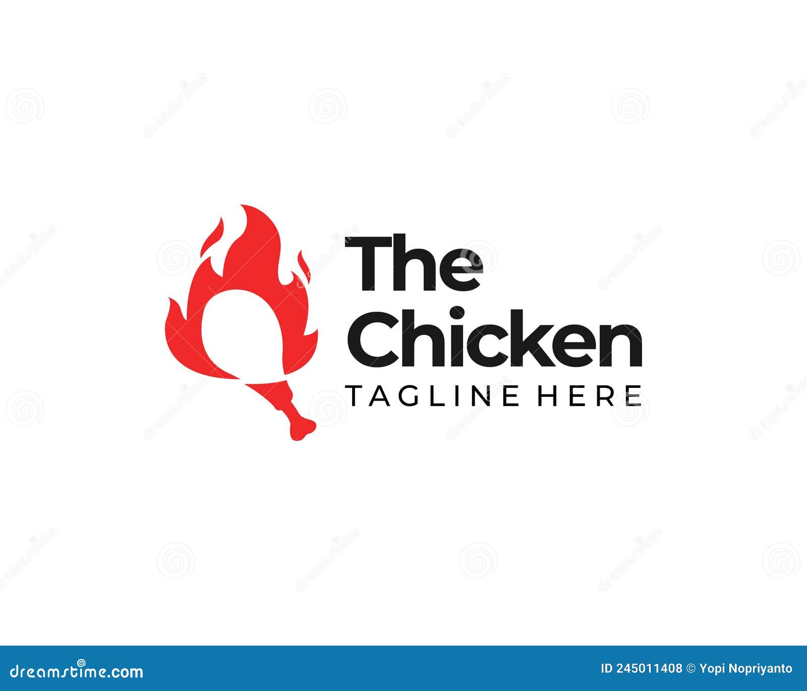 Fire Chicken Logo Designs Concept, Chicken Logo Designs Template Stock ...