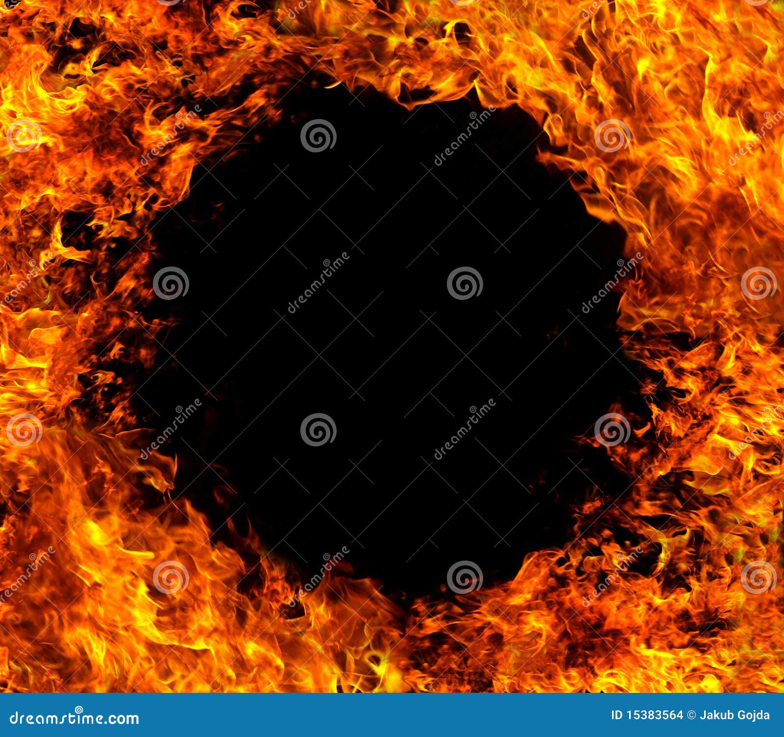 Fire circle stock photo. Image of circle, element, determination - 15383564